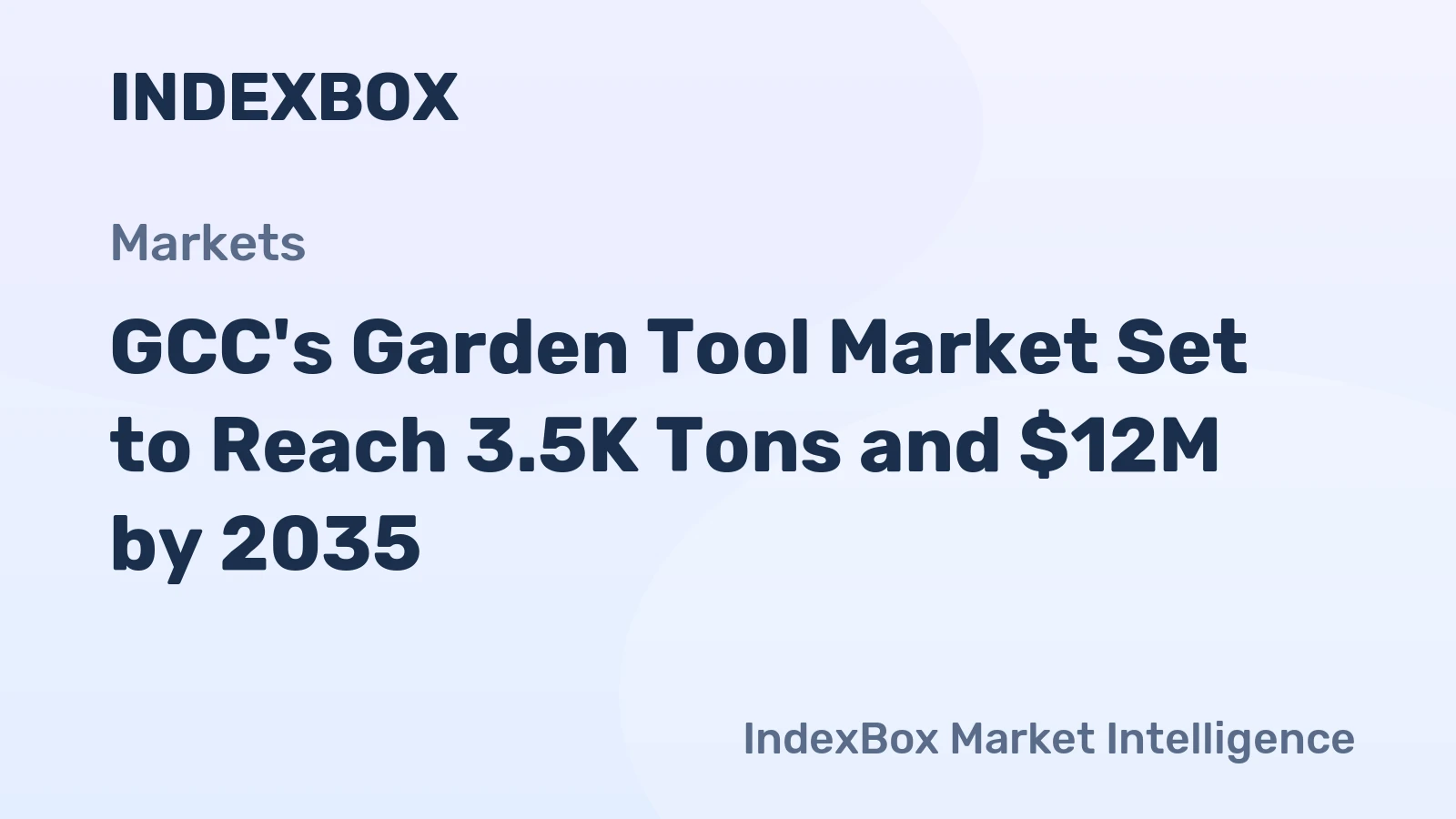 GCC's Garden Tool Market Set to Reach 3.5K Tons and $12M by 2035