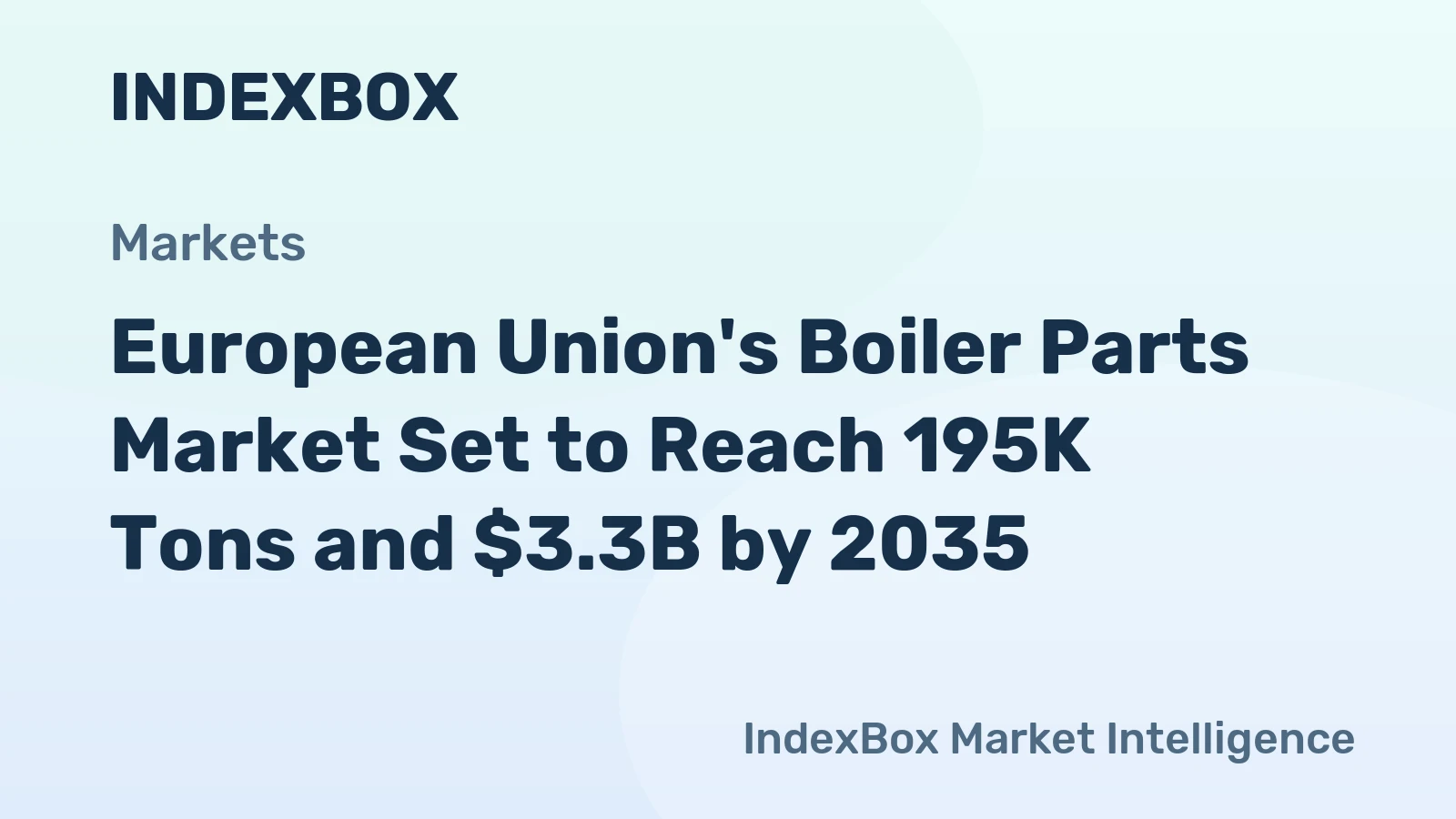 European Union's Boiler Parts Market Set to Reach 195K Tons and $3.3B by 2035