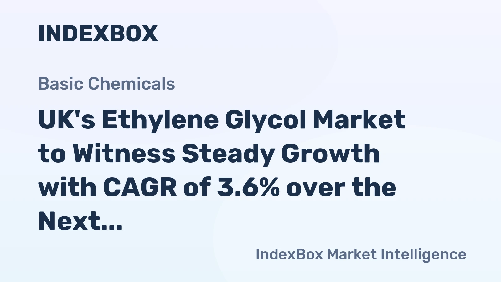 UK's Ethylene Glycol Market to Witness Steady Growth with CAGR of 3.6% over the Next Decade