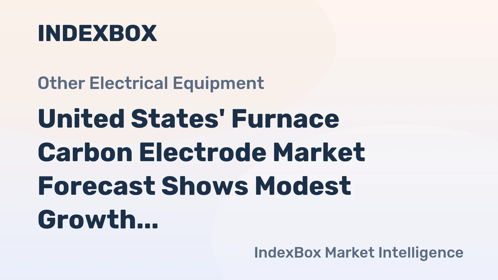 United States' Furnace Carbon Electrode Market Forecast Shows Modest Growth With 0.1% CAGR Through 2035
