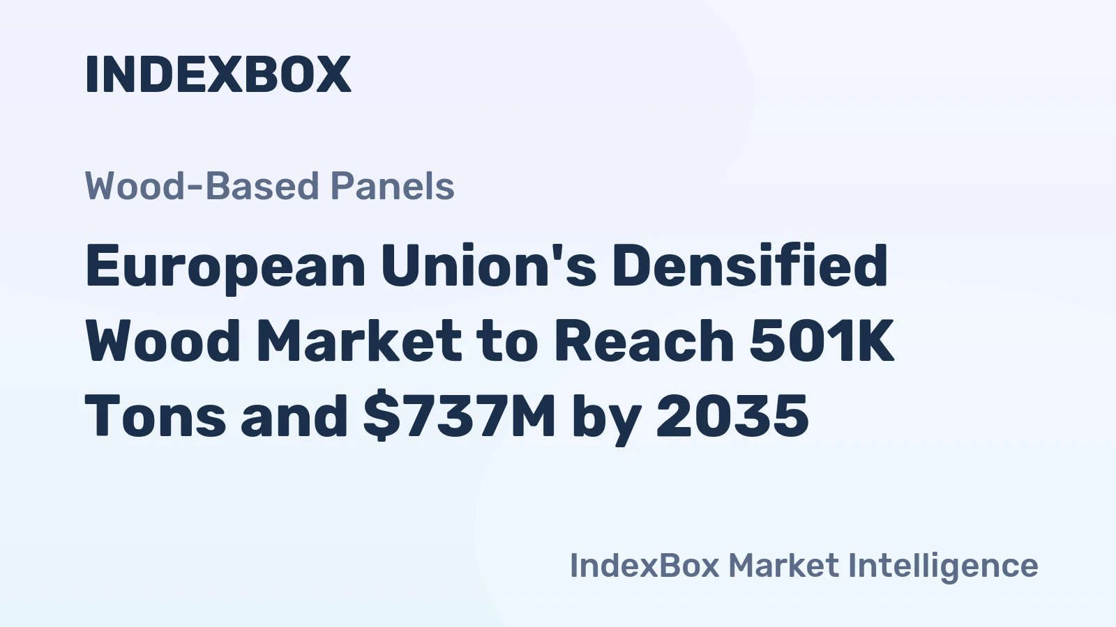 European Union's Densified Wood Market to Reach 501K Tons and $737M by 2035