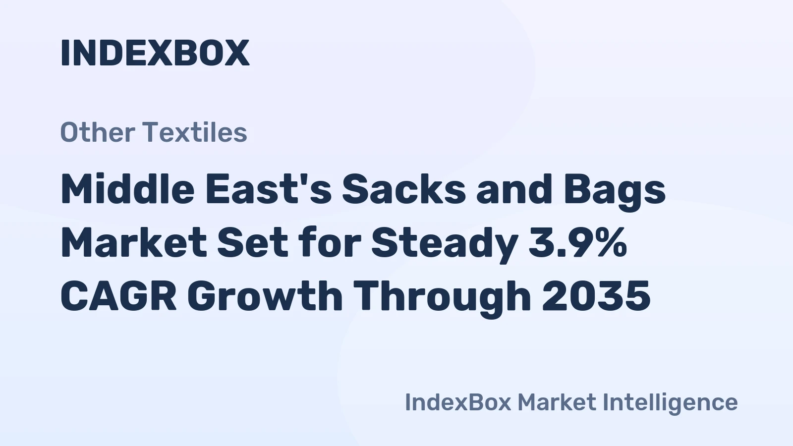 Middle East's Sacks and Bags Market Set for Steady 3.9% CAGR Growth Through 2035