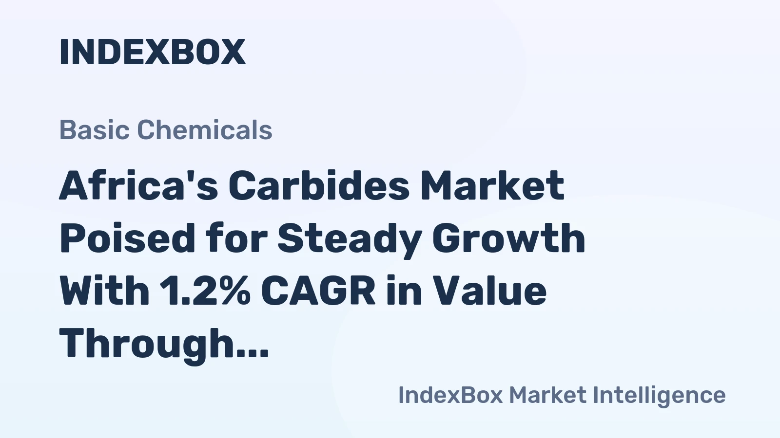 Africa's Carbides Market Poised for Steady Growth With 1.2% CAGR in Value Through 2035