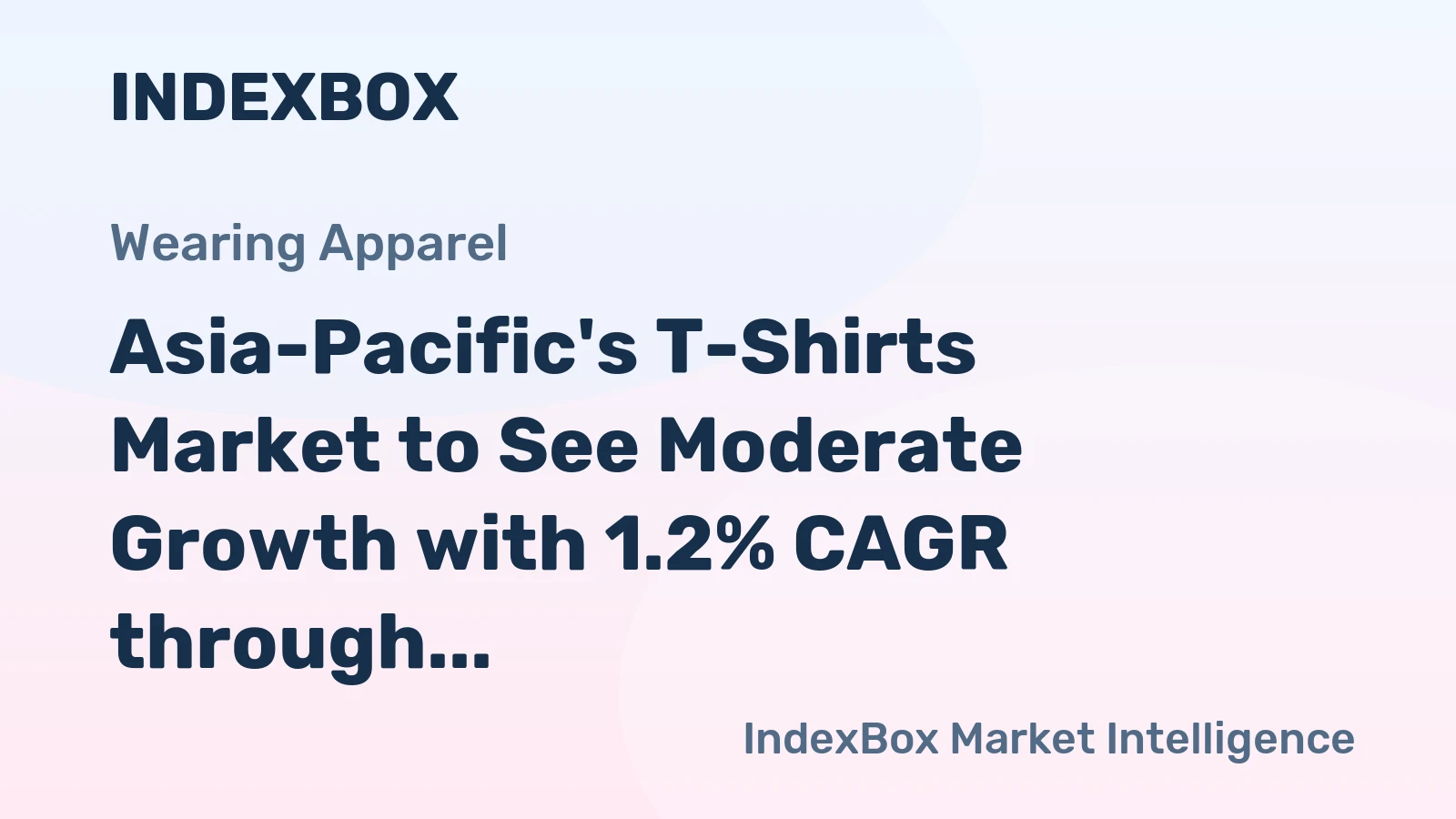 Asia-Pacific's T-Shirts Market to See Moderate Growth with 1.2% CAGR through 2035