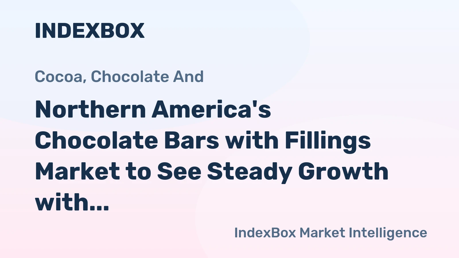 Northern America's Chocolate Bars with Fillings Market to See Steady Growth with CAGR of +0.6%