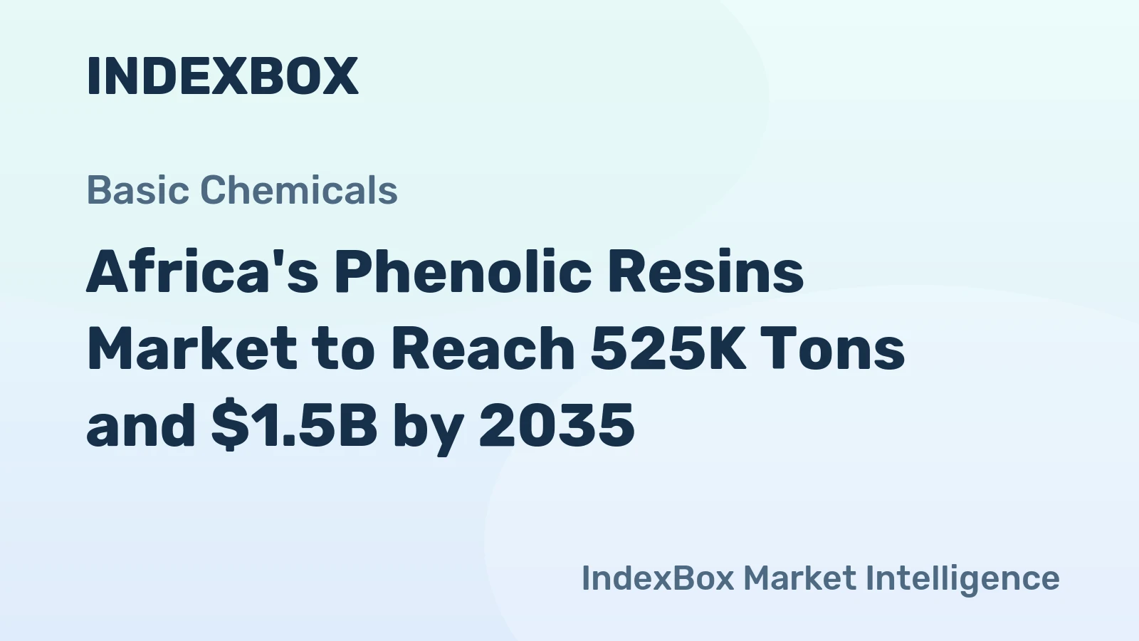Africa's Phenolic Resins Market to Reach 525K Tons and $1.5B by 2035