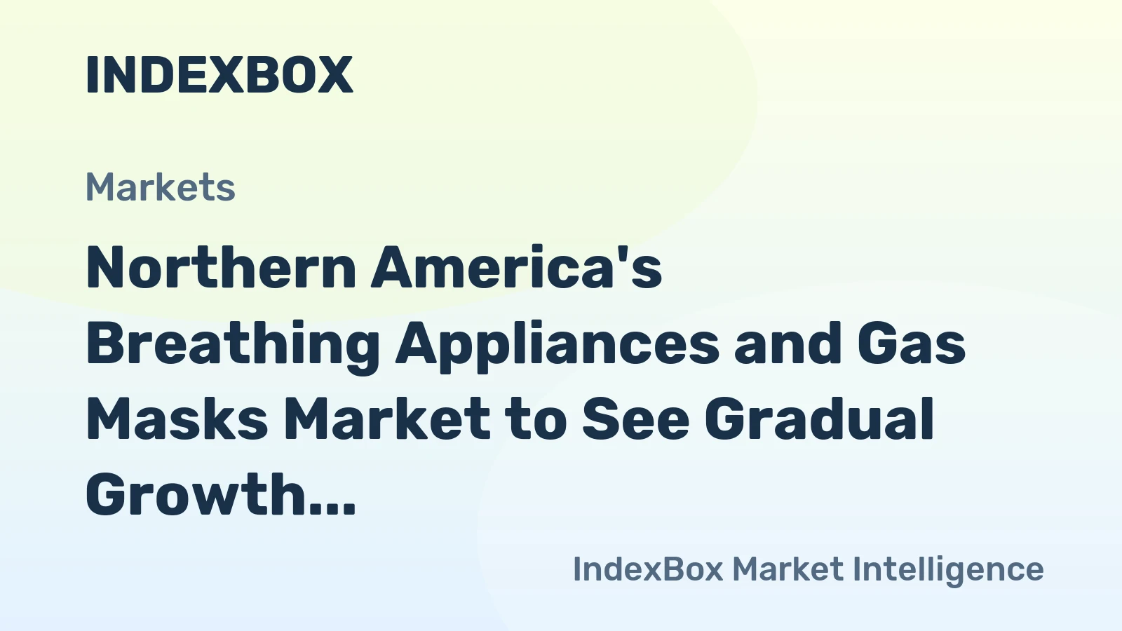 Northern America's Breathing Appliances and Gas Masks Market to See Gradual Growth with +0.9% CAGR by 2035
