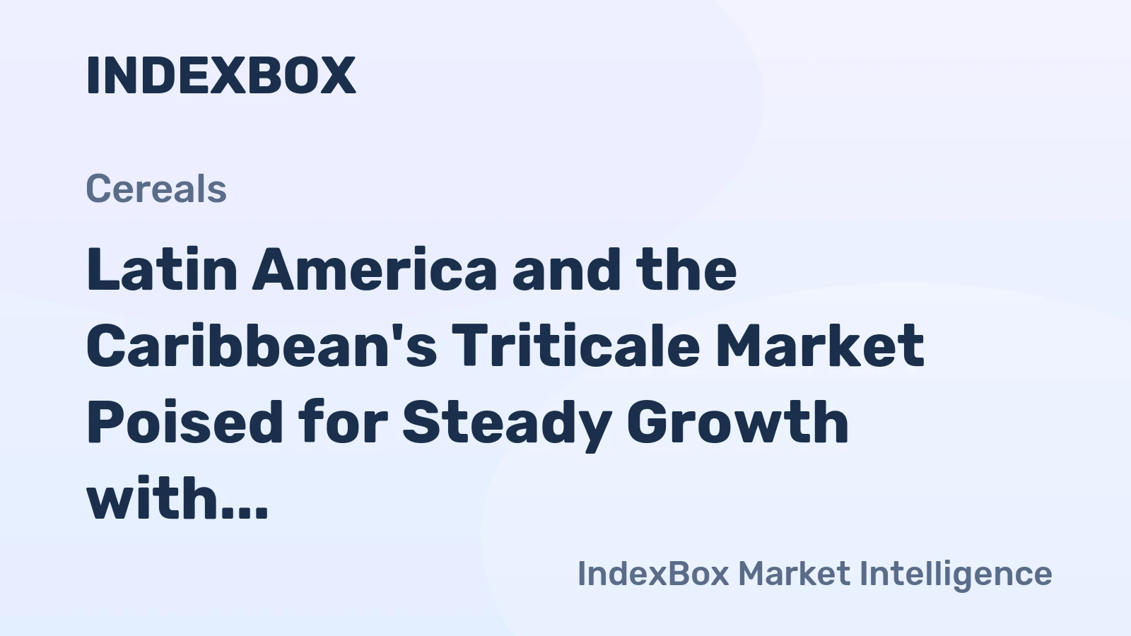 Latin America and the Caribbean's Triticale Market Poised for Steady Growth with a 3.4% CAGR