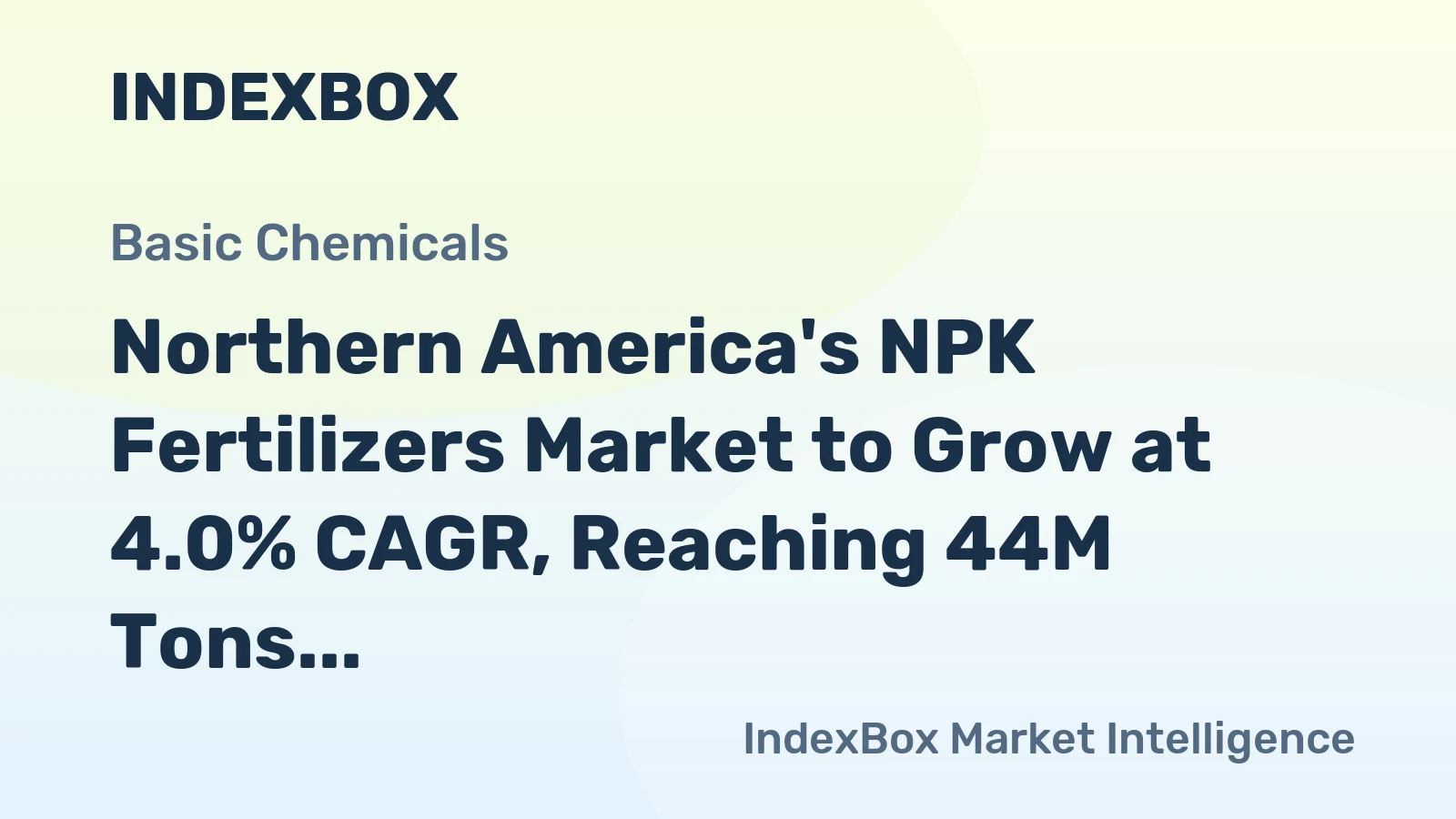Northern America's NPK Fertilizers Market to Grow at 4.0% CAGR, Reaching 44M Tons by 2035
