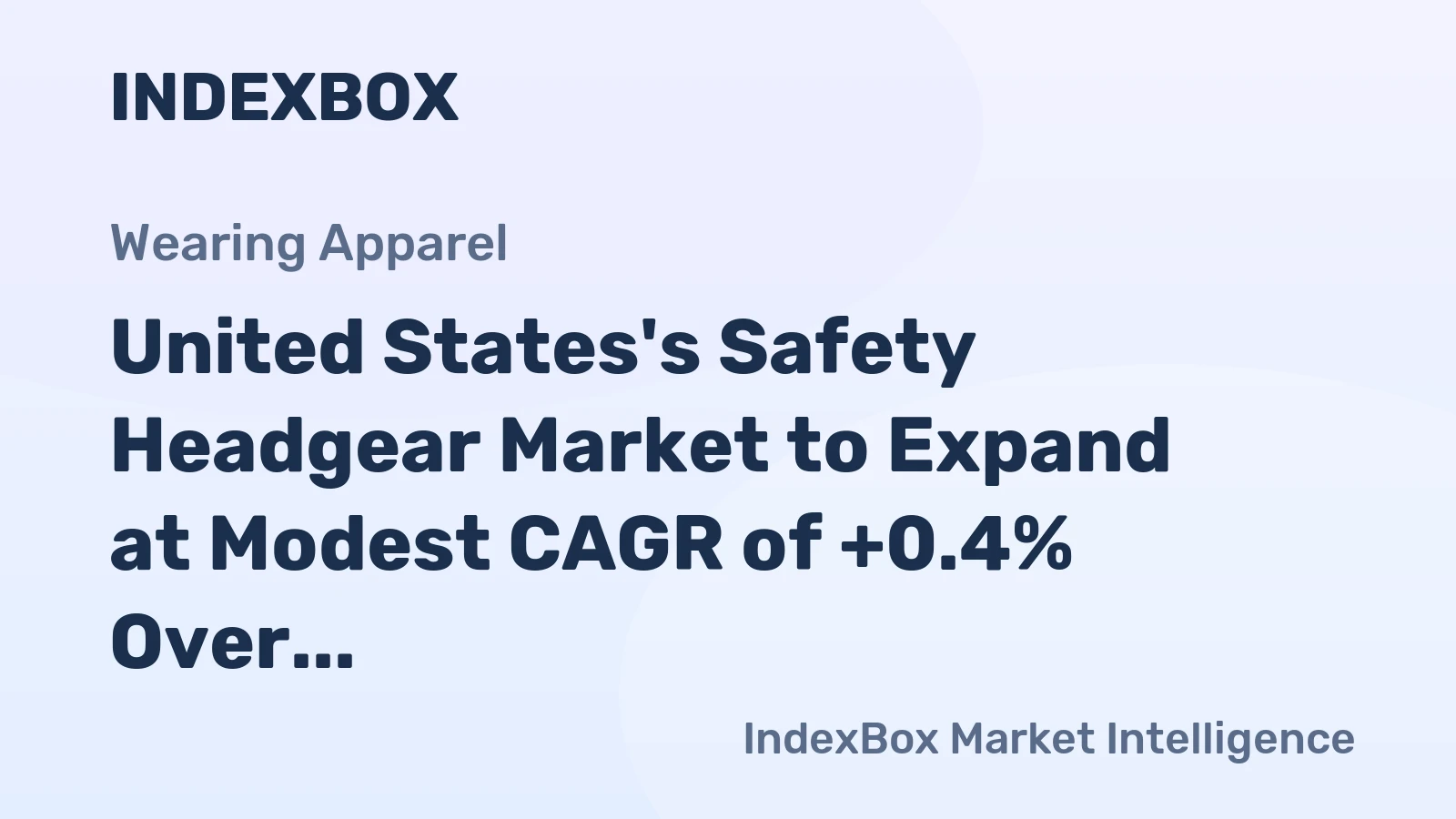 United States's Safety Headgear Market to Expand at Modest CAGR of +0.4% Over Next Decade