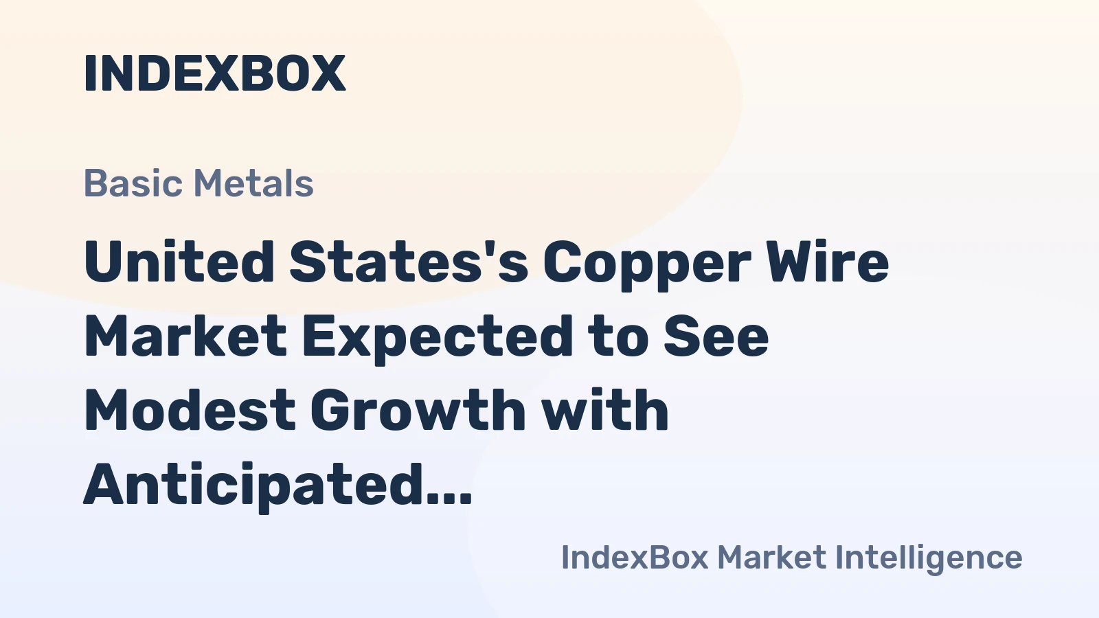 United States's Copper Wire Market Expected to See Modest Growth with Anticipated CAGR of +0.1% from 2024-2035