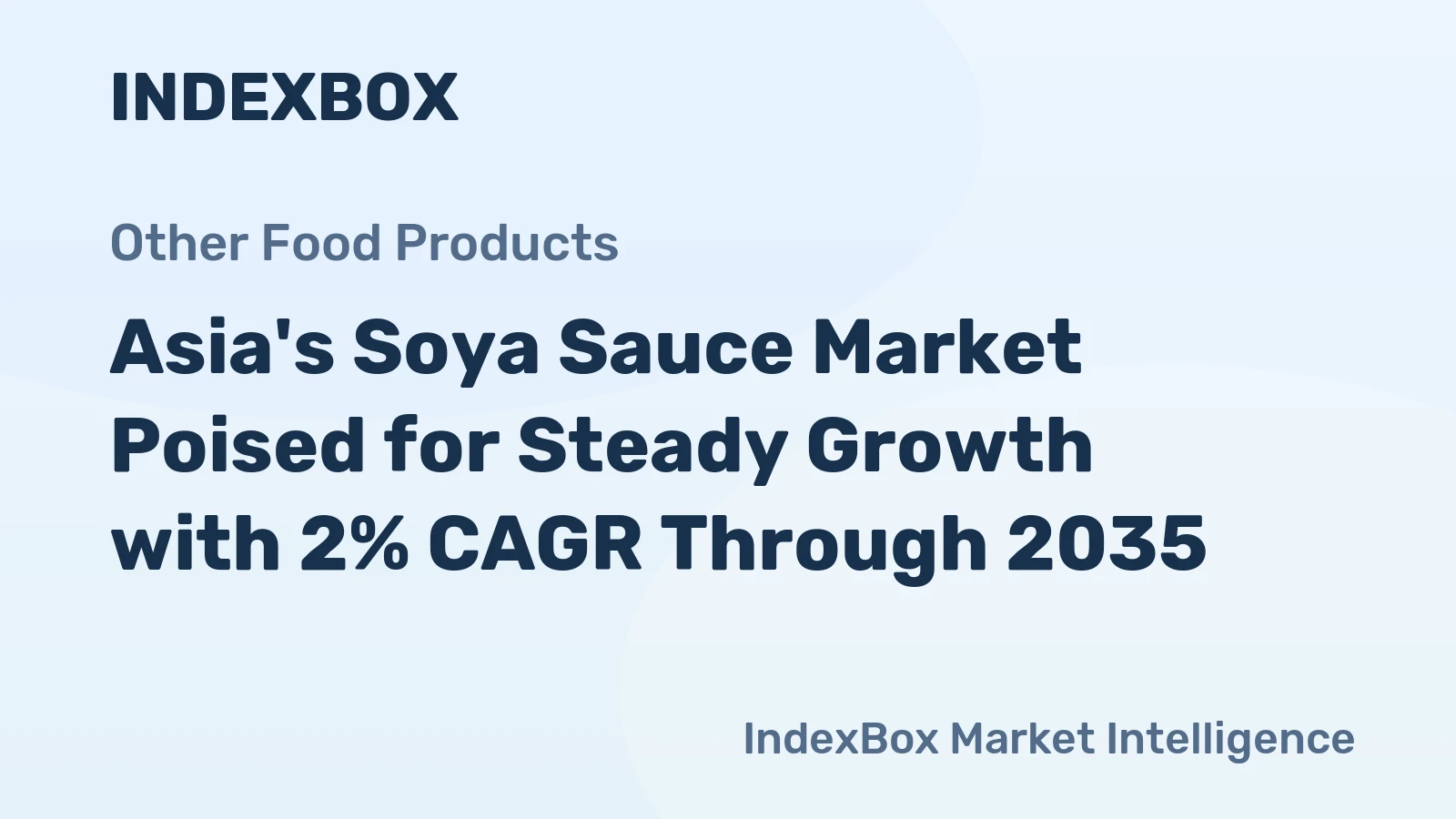 Asia's Soya Sauce Market Poised for Steady Growth with 2% CAGR Through 2035