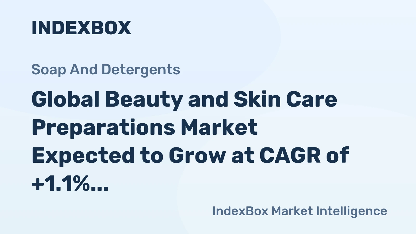 Global Beauty and Skin Care Preparations Market Expected to Grow at CAGR of +1.1% Through 2035