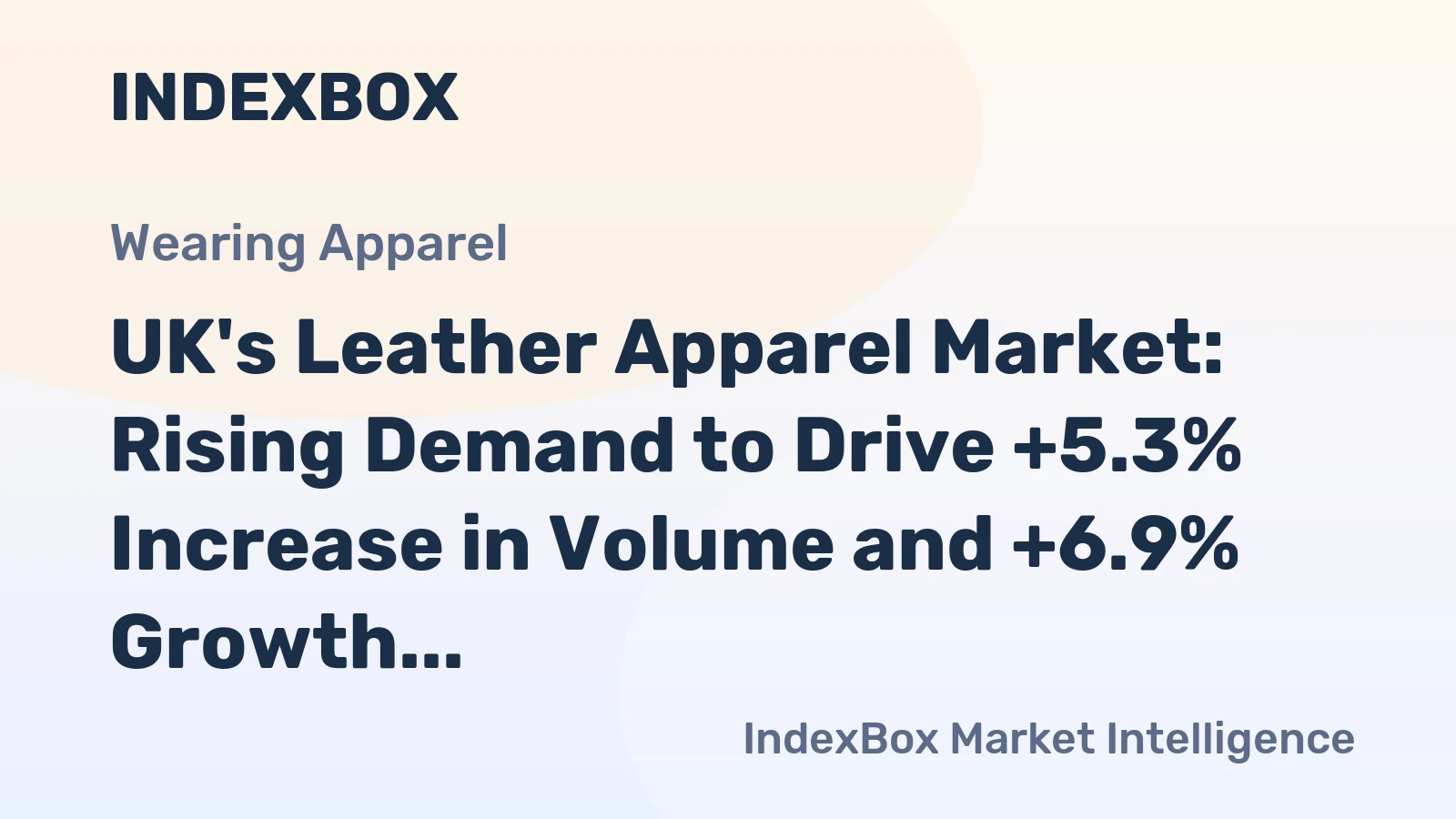 UK's Leather Apparel Market: Rising Demand to Drive +5.3% Increase in Volume and +6.9% Growth in Value by 2035