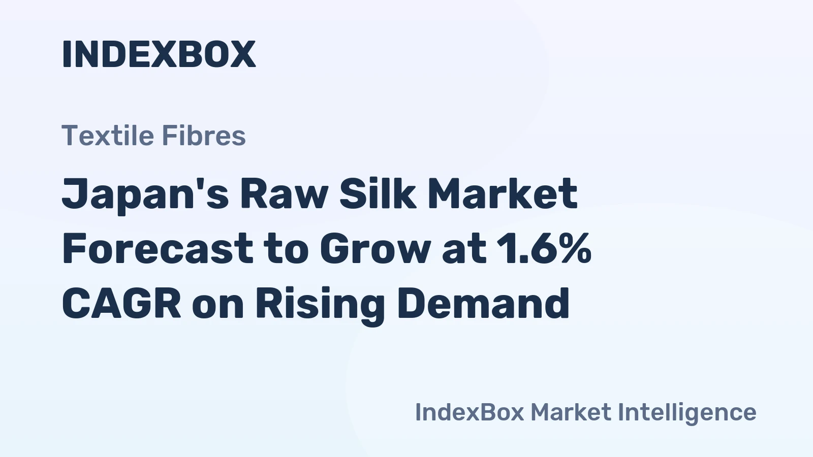 Japan's Raw Silk Market Forecast to Grow at 1.6% CAGR on Rising Demand