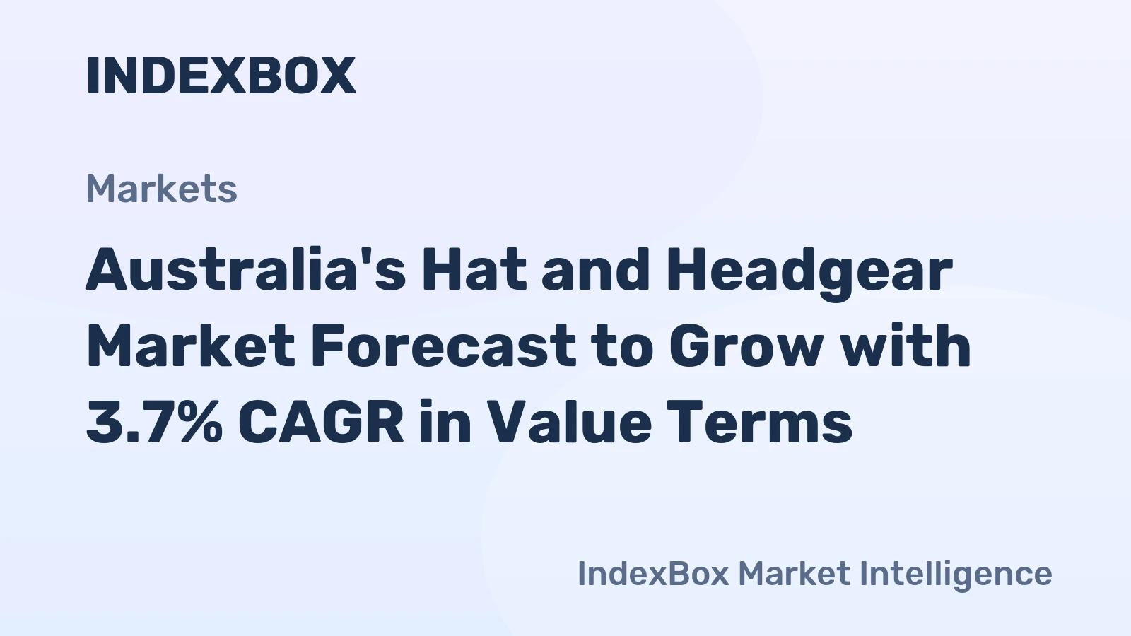 Australia's Hat and Headgear Market Forecast to Grow with 3.7% CAGR in Value Terms