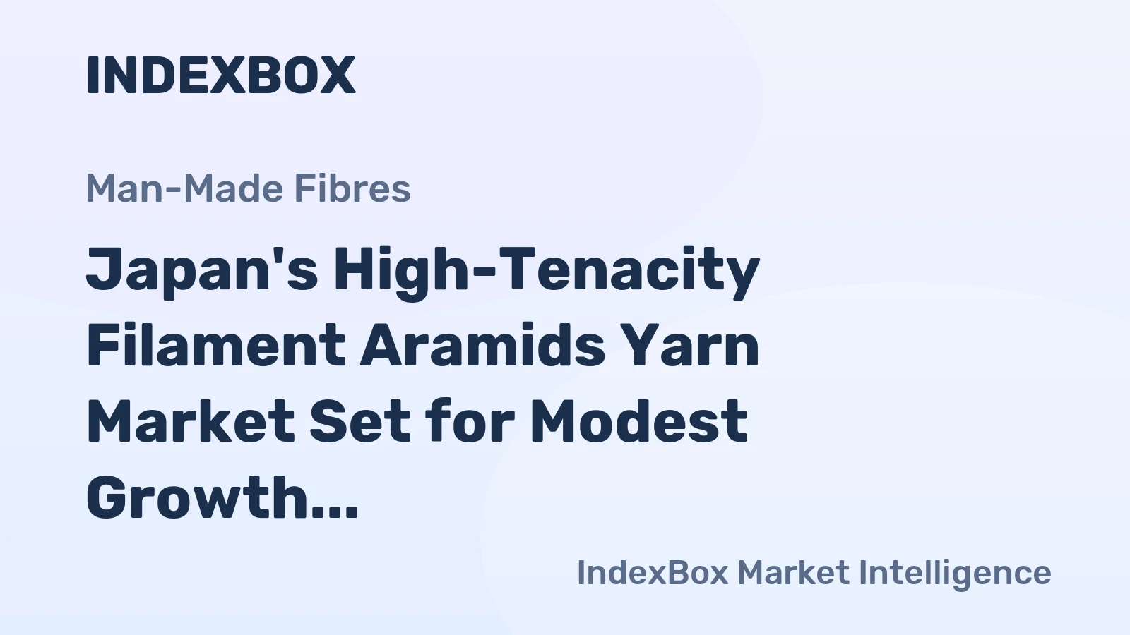 Japan's High-Tenacity Filament Aramids Yarn Market Set for Modest Growth with a +0.8% CAGR
