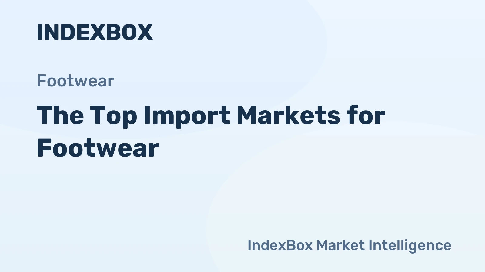 The Top Import Markets for Footwear