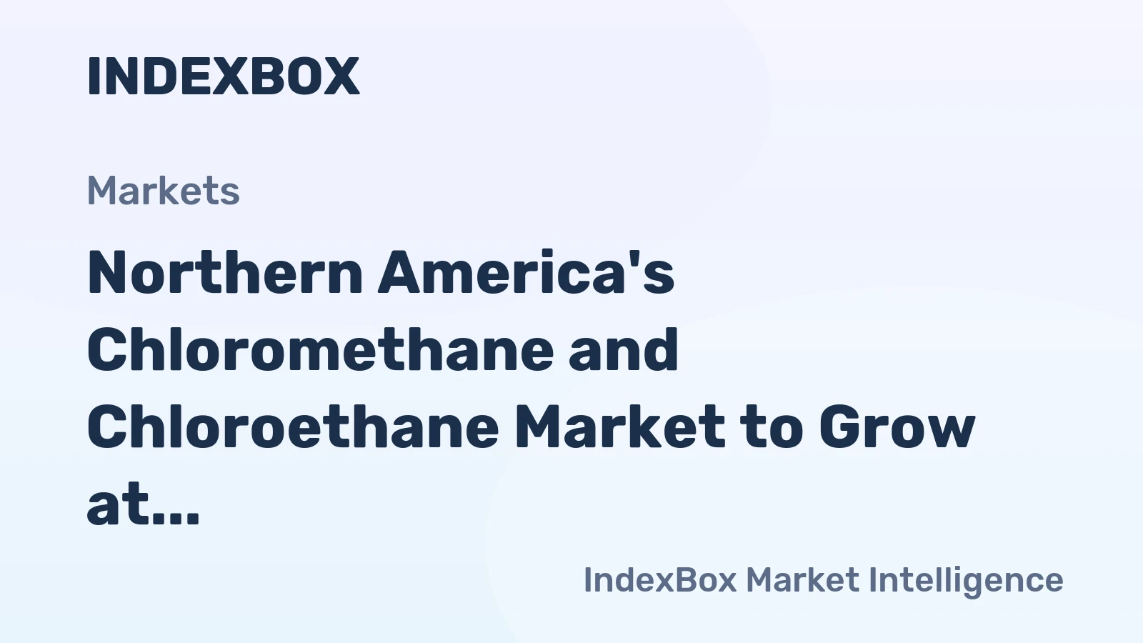 Northern America's Chloromethane and Chloroethane Market to Grow at 1.3% CAGR by 2035