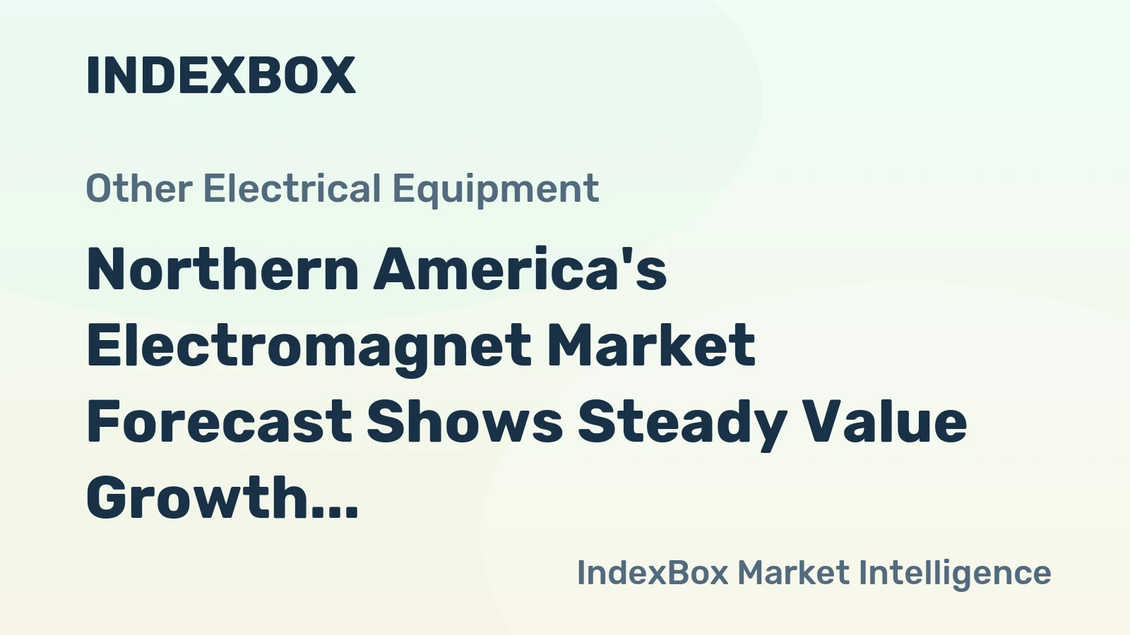 Northern America's Electromagnet Market Forecast Shows Steady Value Growth With a 0.5% CAGR Through 2035