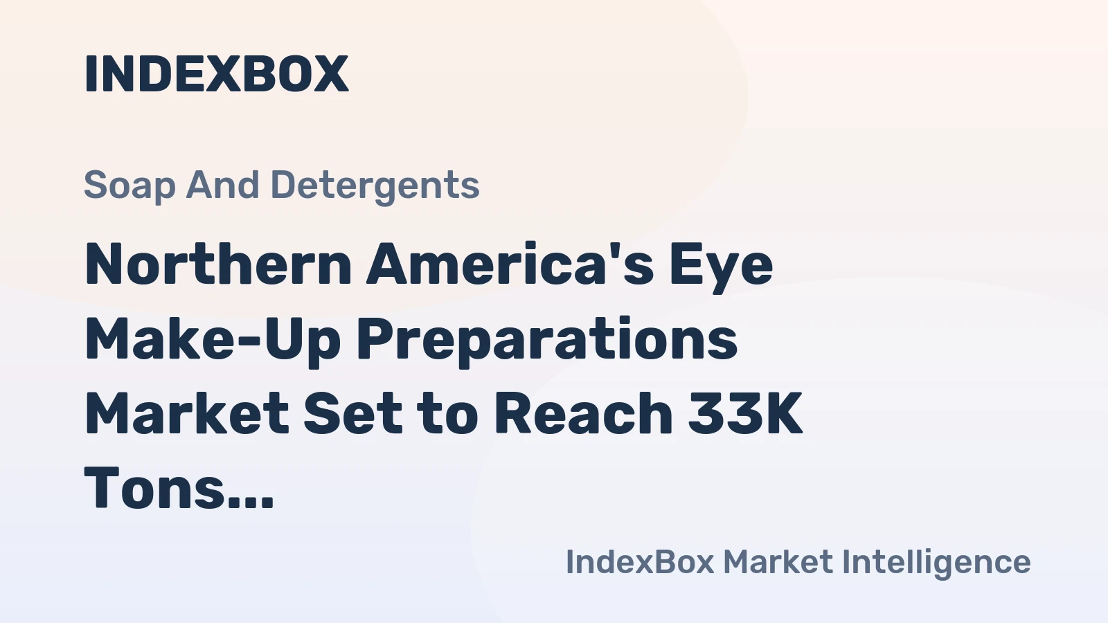 Northern America's Eye Make-Up Preparations Market Set to Reach 33K Tons and $1.9B by 2035