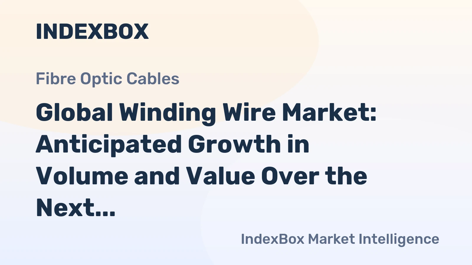 Global Winding Wire Market: Anticipated Growth in Volume and Value Over the Next Decade