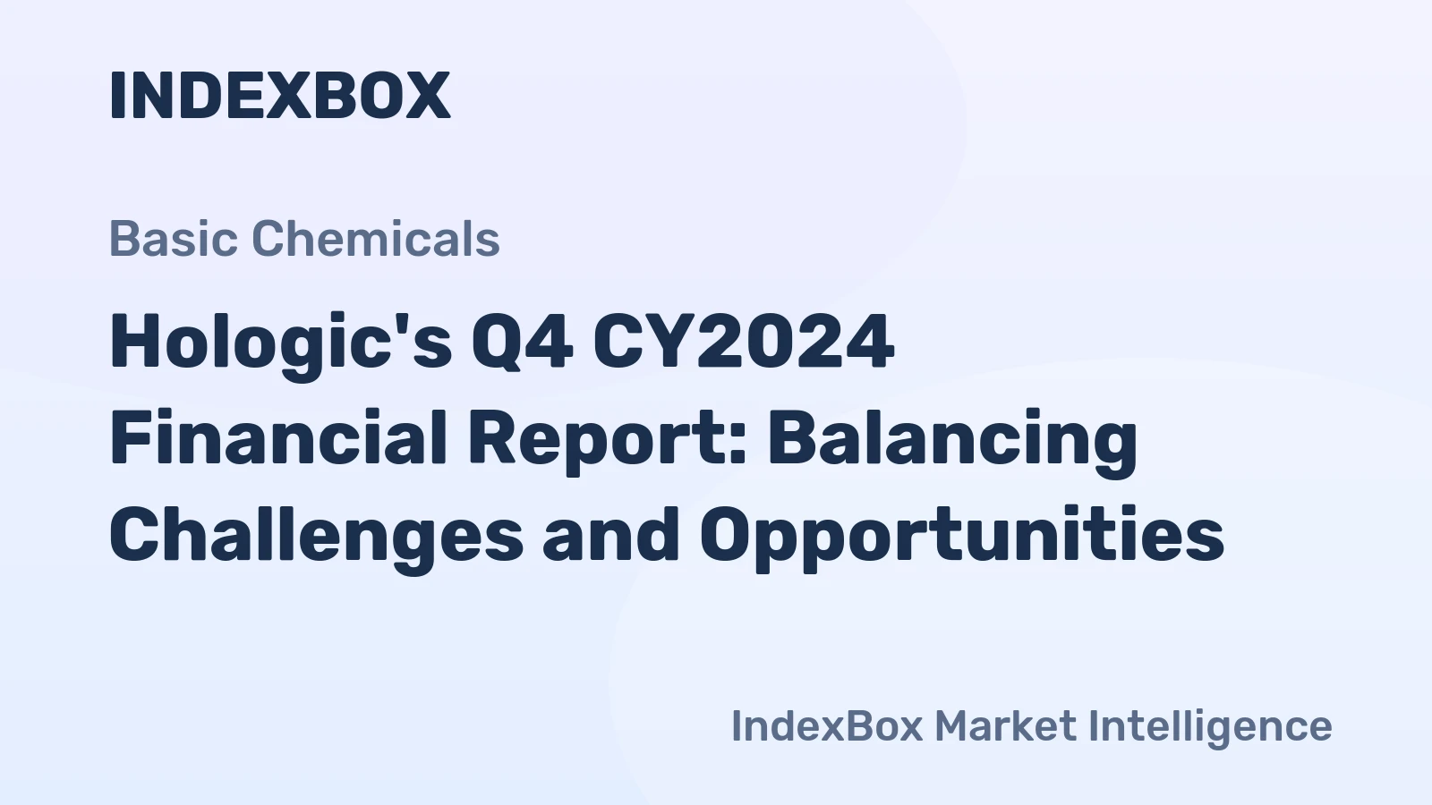 Hologic's Q4 CY2024 Financial Report: Balancing Challenges and Opportunities