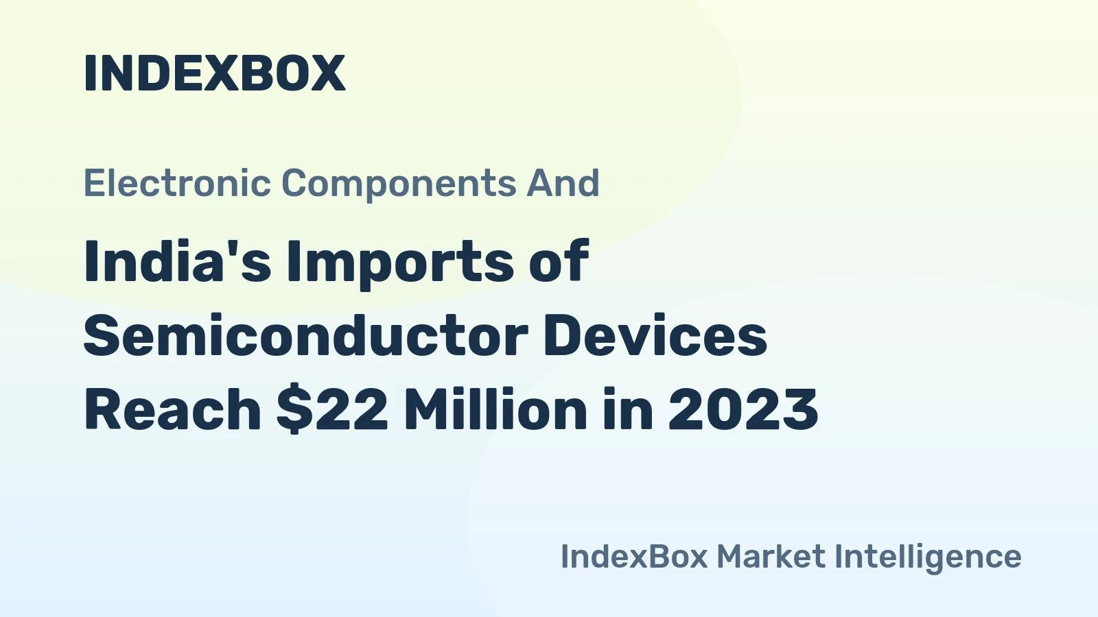 India's Imports of Semiconductor Devices Reach $22 Million in 2023