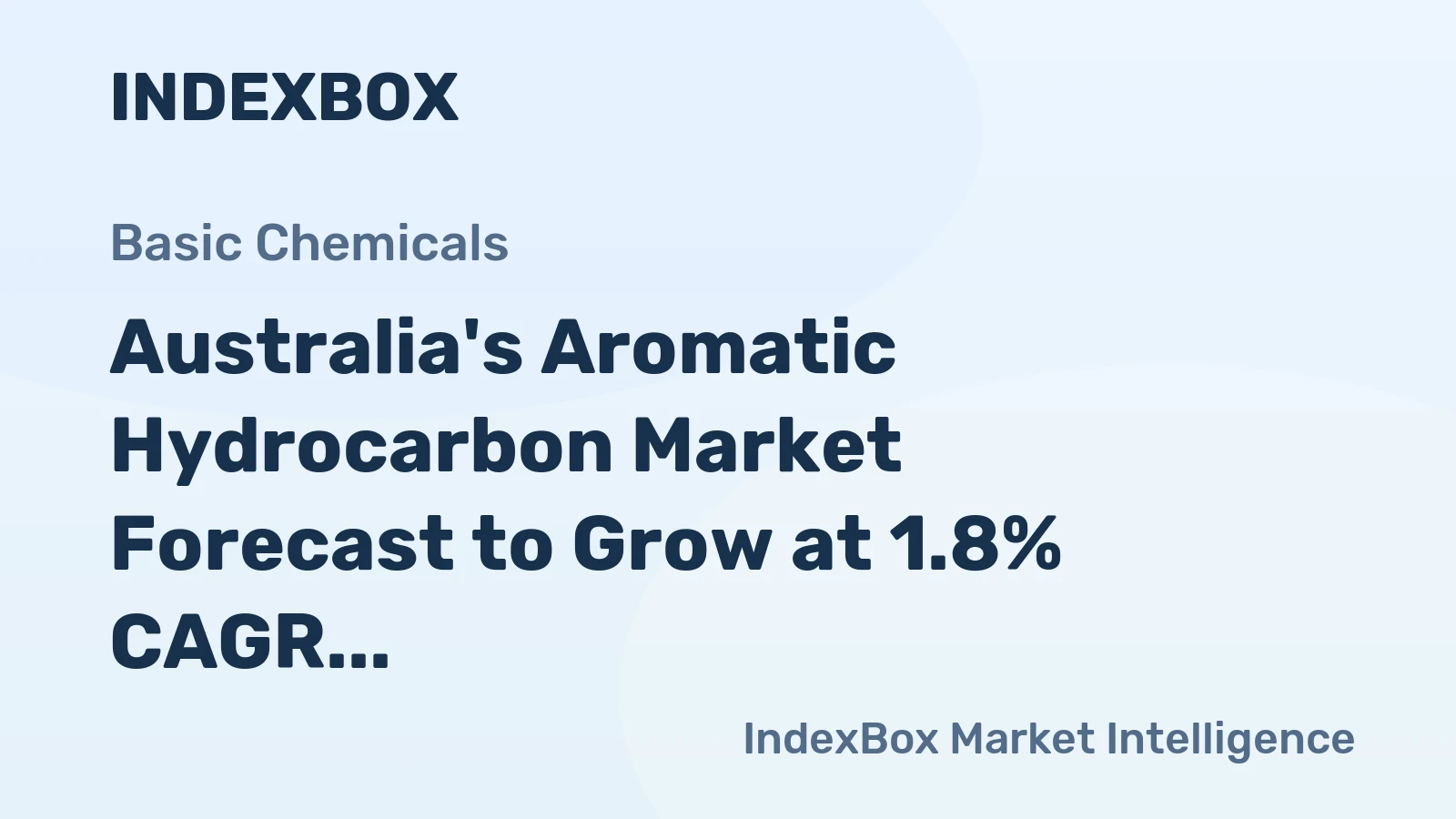 Australia's Aromatic Hydrocarbon Market Forecast to Grow at 1.8% CAGR Through 2035