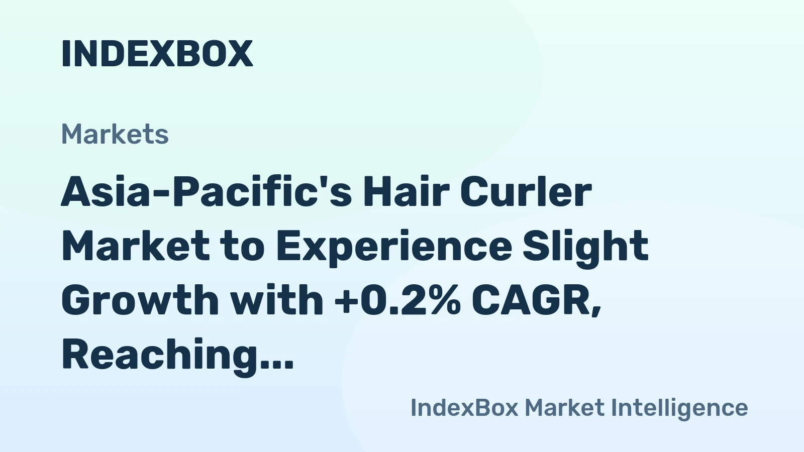 Asia-Pacific's Hair Curler Market to Experience Slight Growth with +0.2% CAGR, Reaching 74M Units by 2035