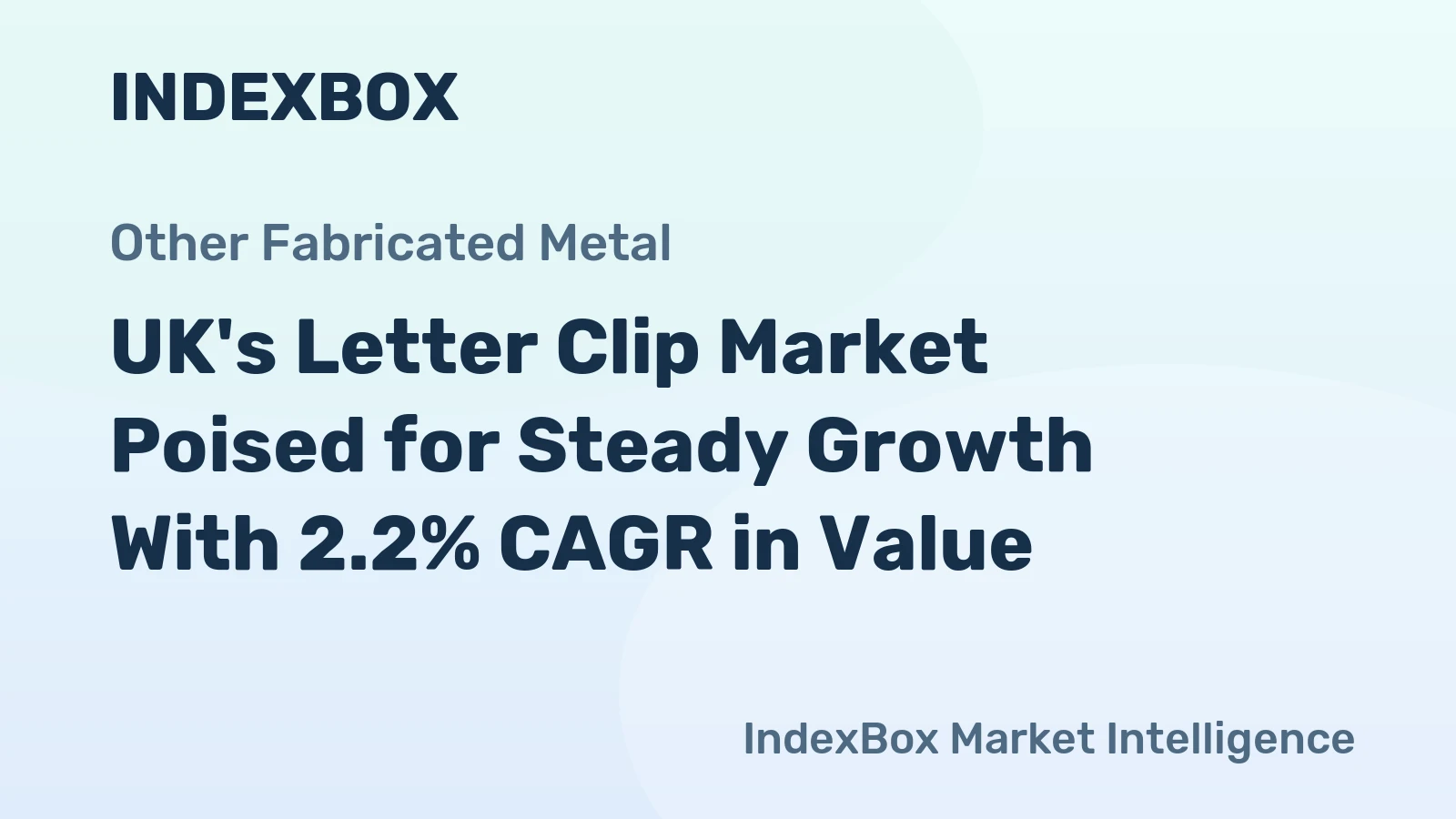 UK's Letter Clip Market Poised for Steady Growth With 2.2% CAGR in Value