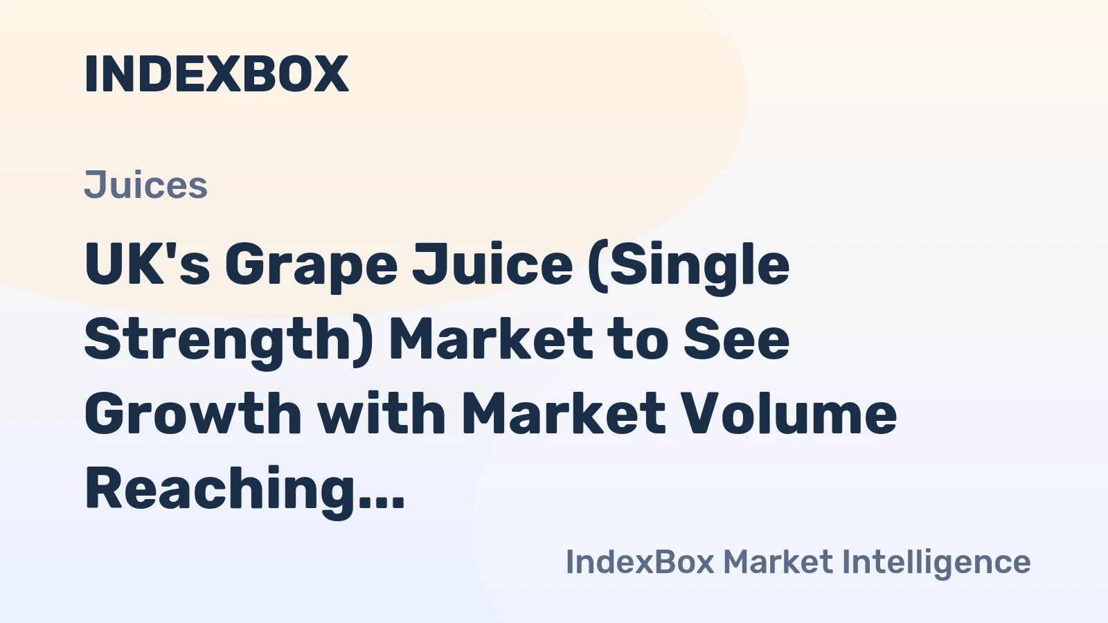UK's Grape Juice (Single Strength) Market to See Growth with Market Volume Reaching 4.9K tons and Value Reaching $7.2M by 2035
