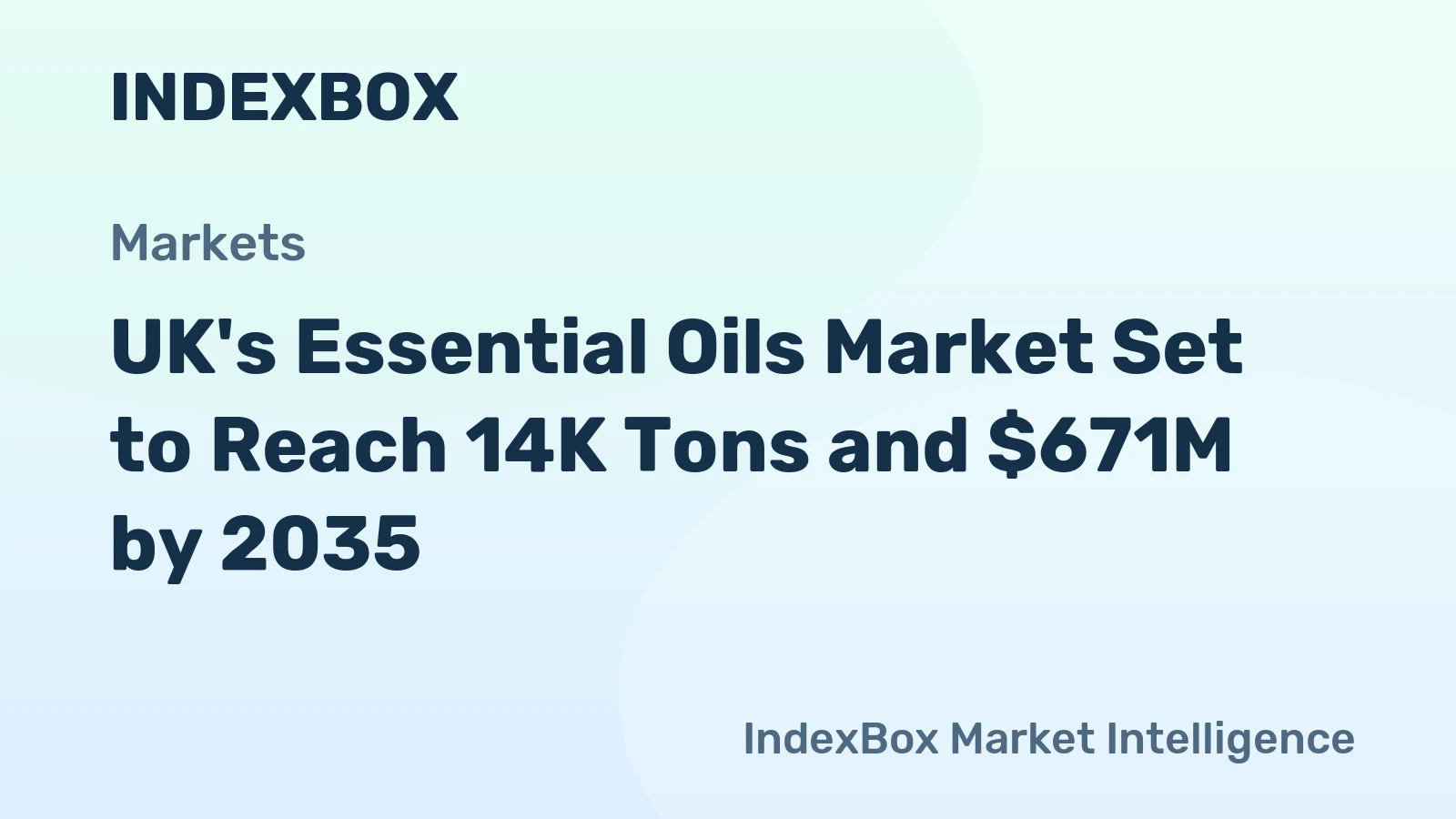 UK's Essential Oils Market Set to Reach 14K Tons and $671M by 2035