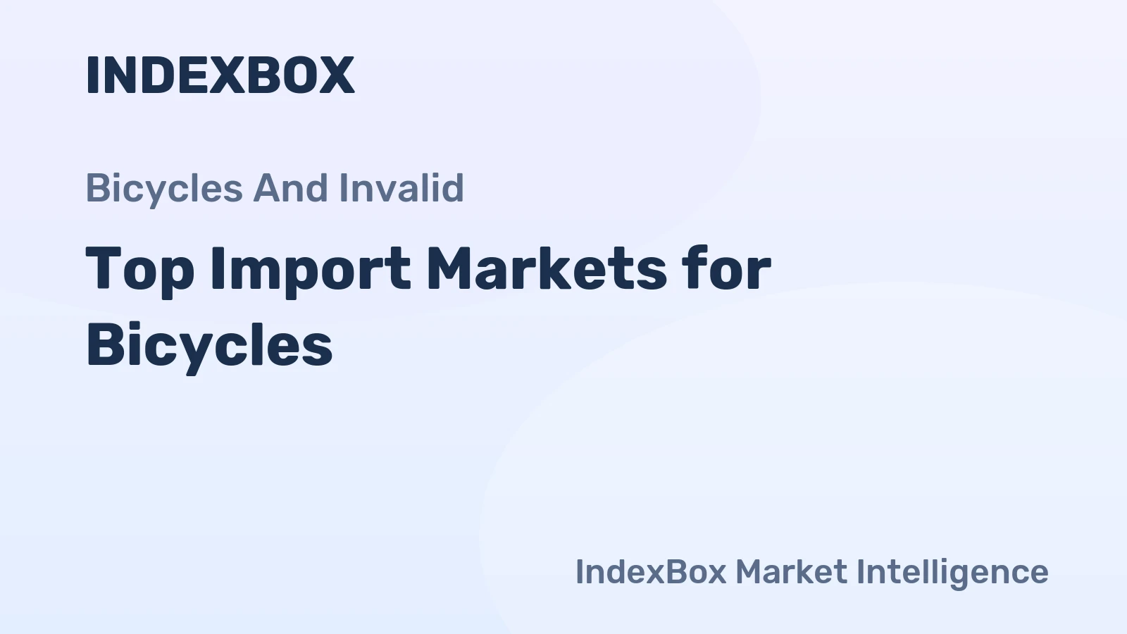 Top Import Markets for Bicycles