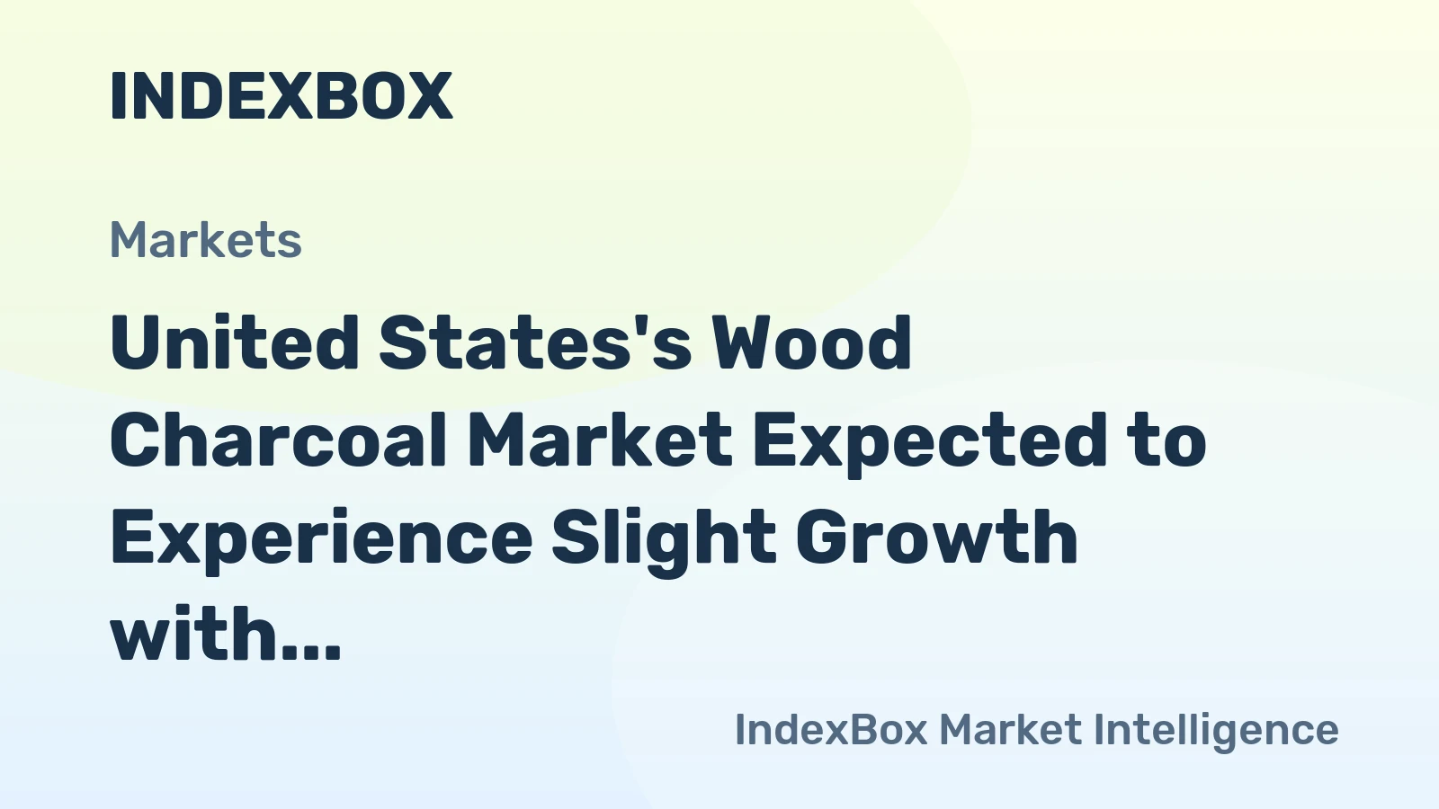 United States's Wood Charcoal Market Expected to Experience Slight Growth with +0.8% CAGR