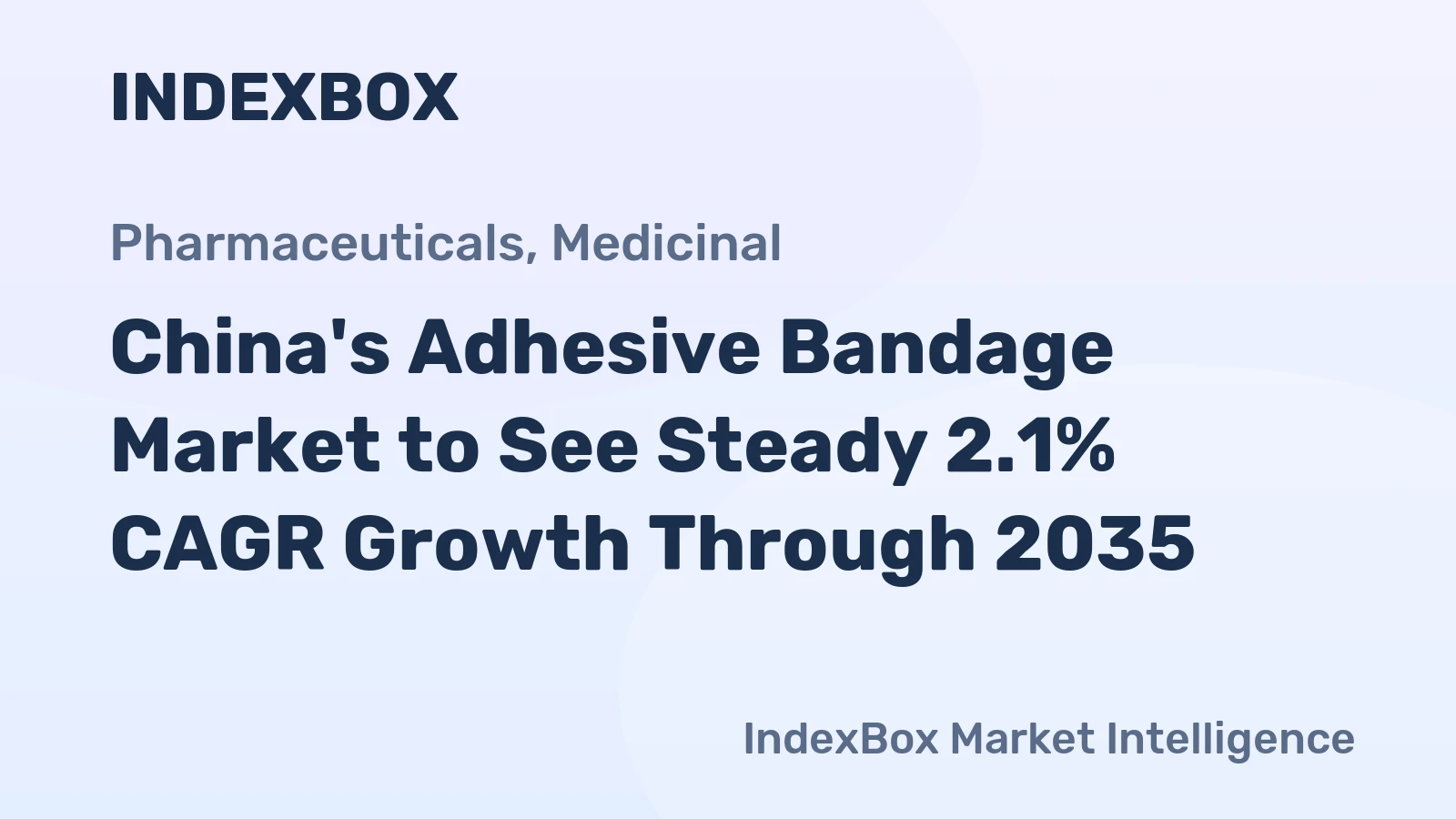 China's Adhesive Bandage Market to See Steady 2.1% CAGR Growth Through 2035