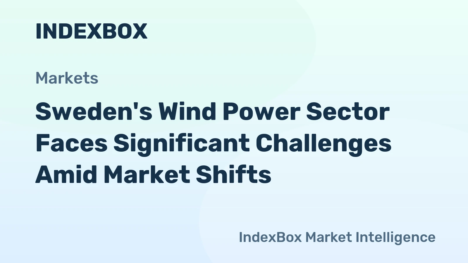 Sweden's Wind Power Sector Faces Significant Challenges Amid Market Shifts