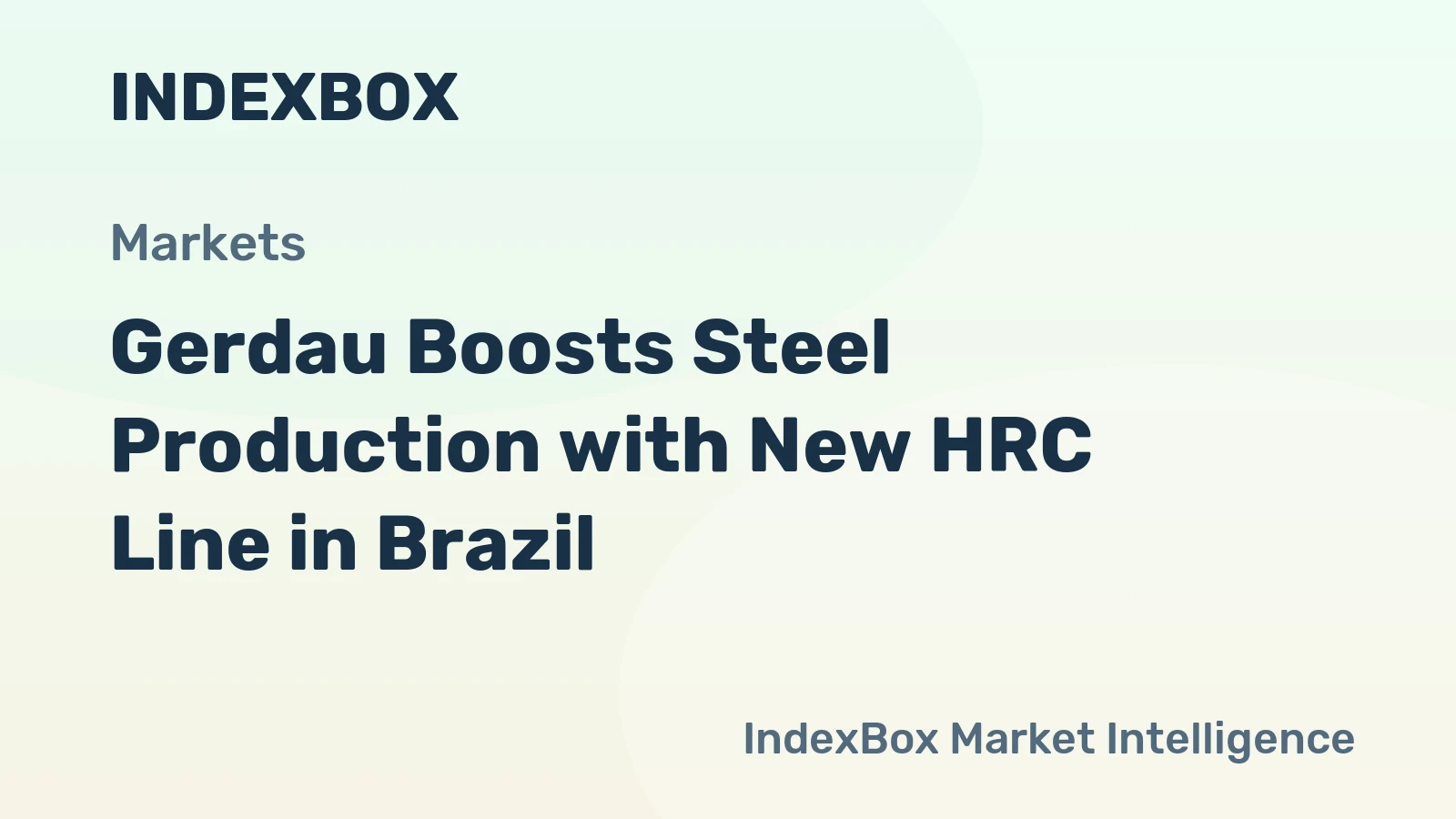 Gerdau Boosts Steel Production with New HRC Line in Brazil