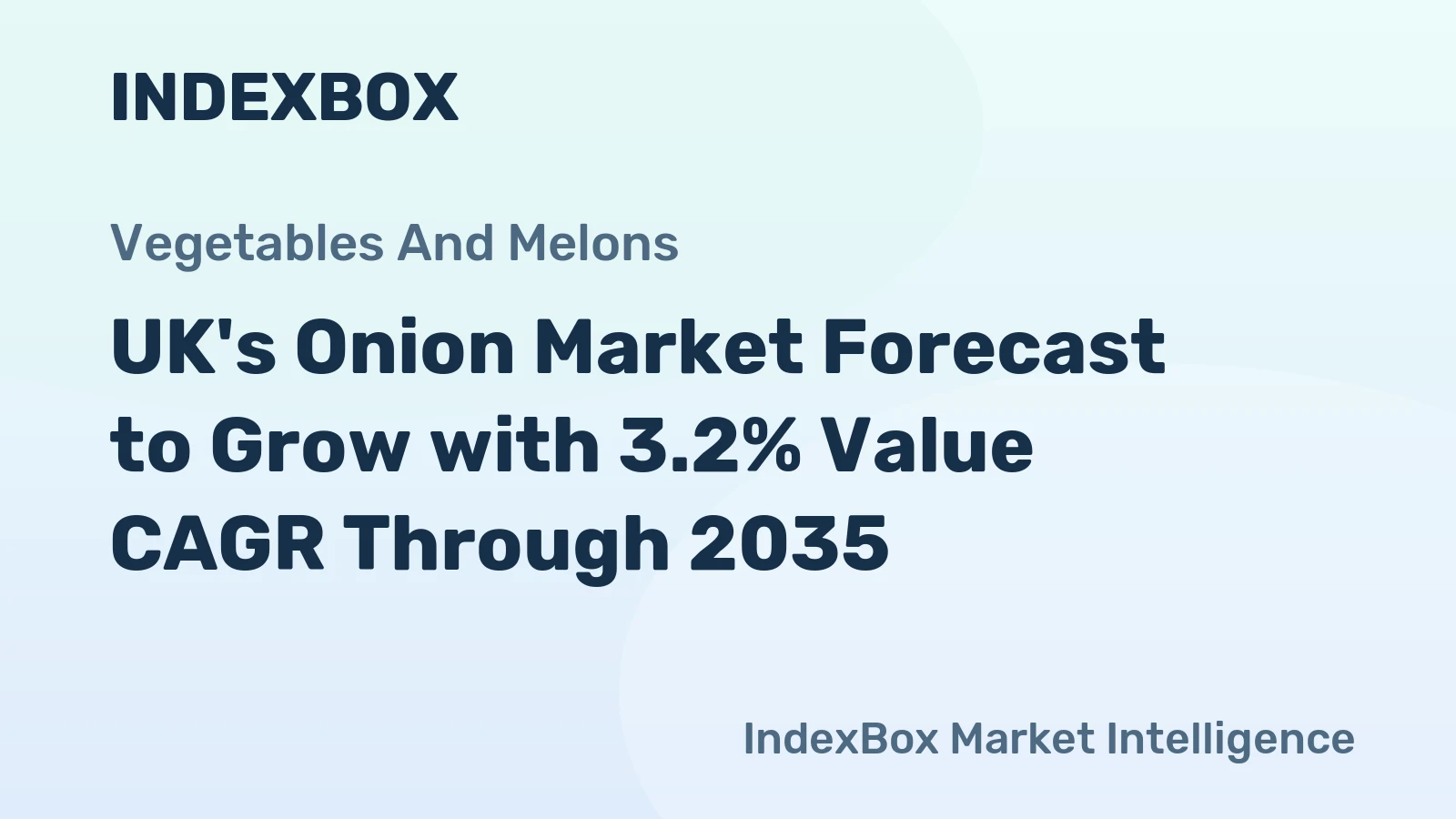 UK's Onion Market Forecast to Grow with 3.2% Value CAGR Through 2035
