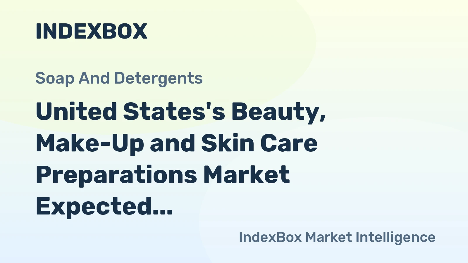 United States's Beauty, Make-Up and Skin Care Preparations Market Expected to Grow at a Decelerating CAGR of +0.3% from 2024 to 2035