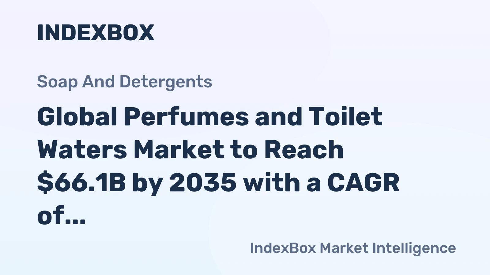 Global Perfumes and Toilet Waters Market to Reach $66.1B by 2035 with a CAGR of +2.9%