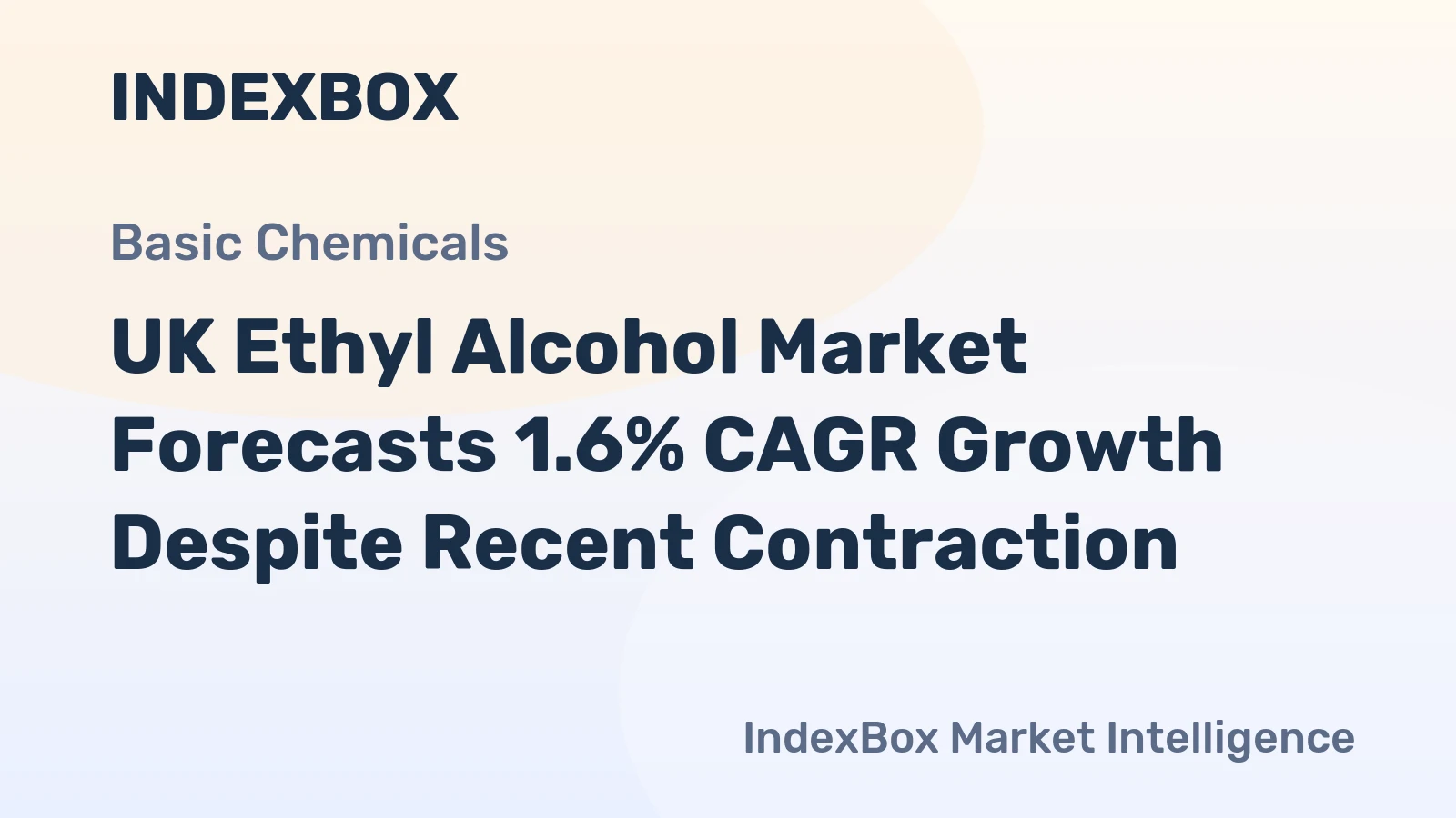 UK Ethyl Alcohol Market Forecasts 1.6% CAGR Growth Despite Recent Contraction