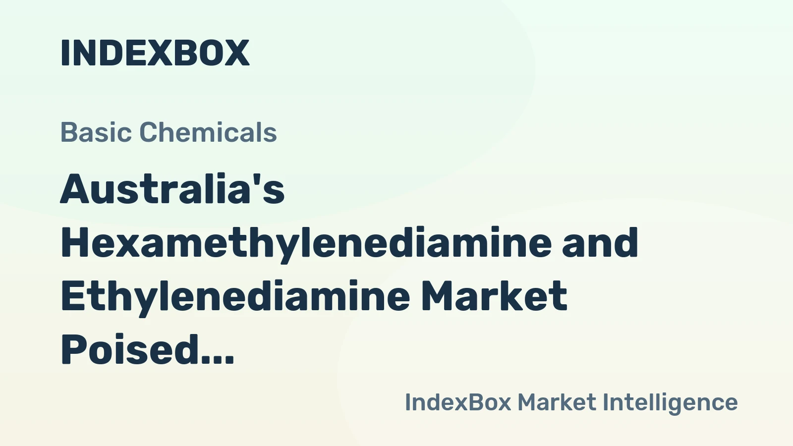 Australia's Hexamethylenediamine and Ethylenediamine Market Poised for 4.6% CAGR Growth Through 2035