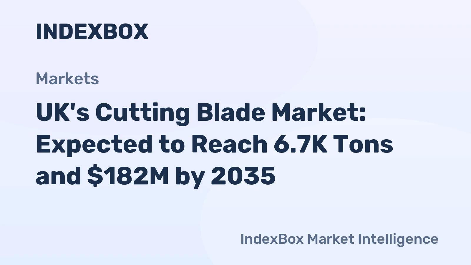 UK's Cutting Blade Market: Expected to Reach 6.7K Tons and $182M by 2035