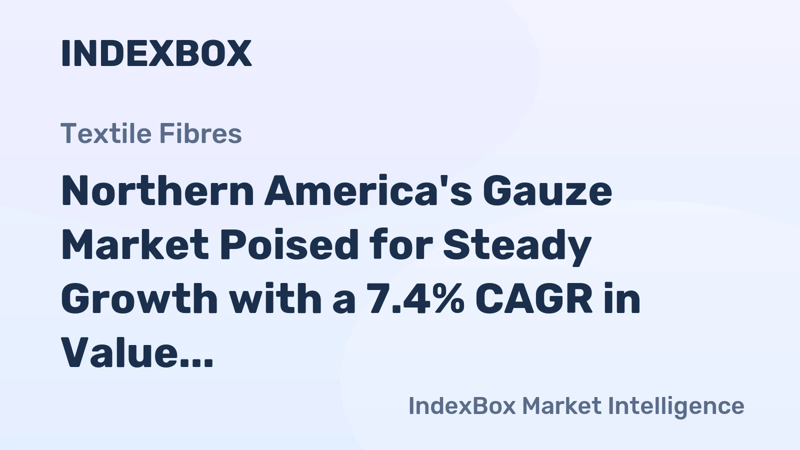 Northern America's Gauze Market Poised for Steady Growth with a 7.4% CAGR in Value Through 2035