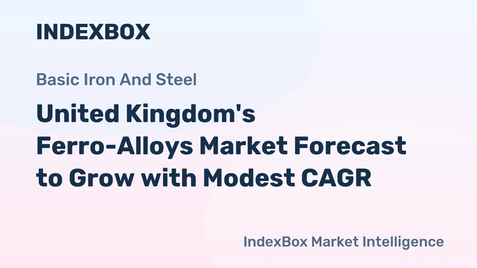 United Kingdom's Ferro-Alloys Market Forecast to Grow with Modest CAGR