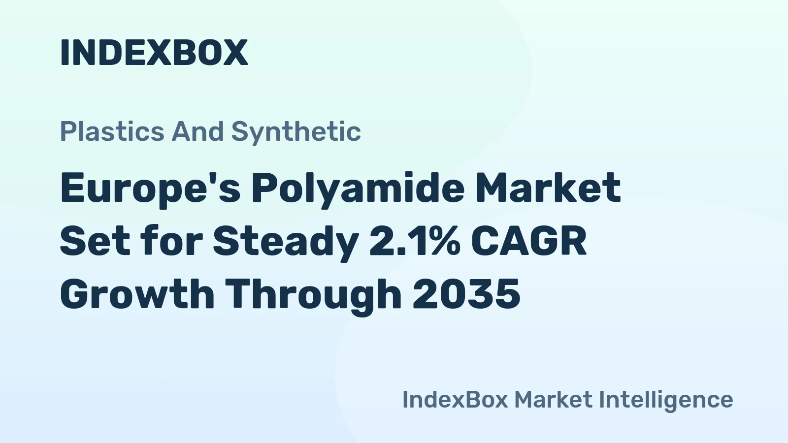 Europe's Polyamide Market Set for Steady 2.1% CAGR Growth Through 2035