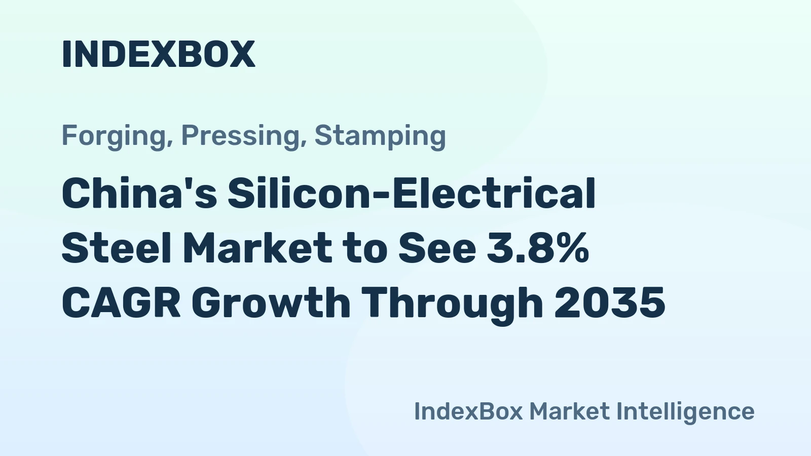 China's Silicon-Electrical Steel Market to See 3.8% CAGR Growth Through 2035