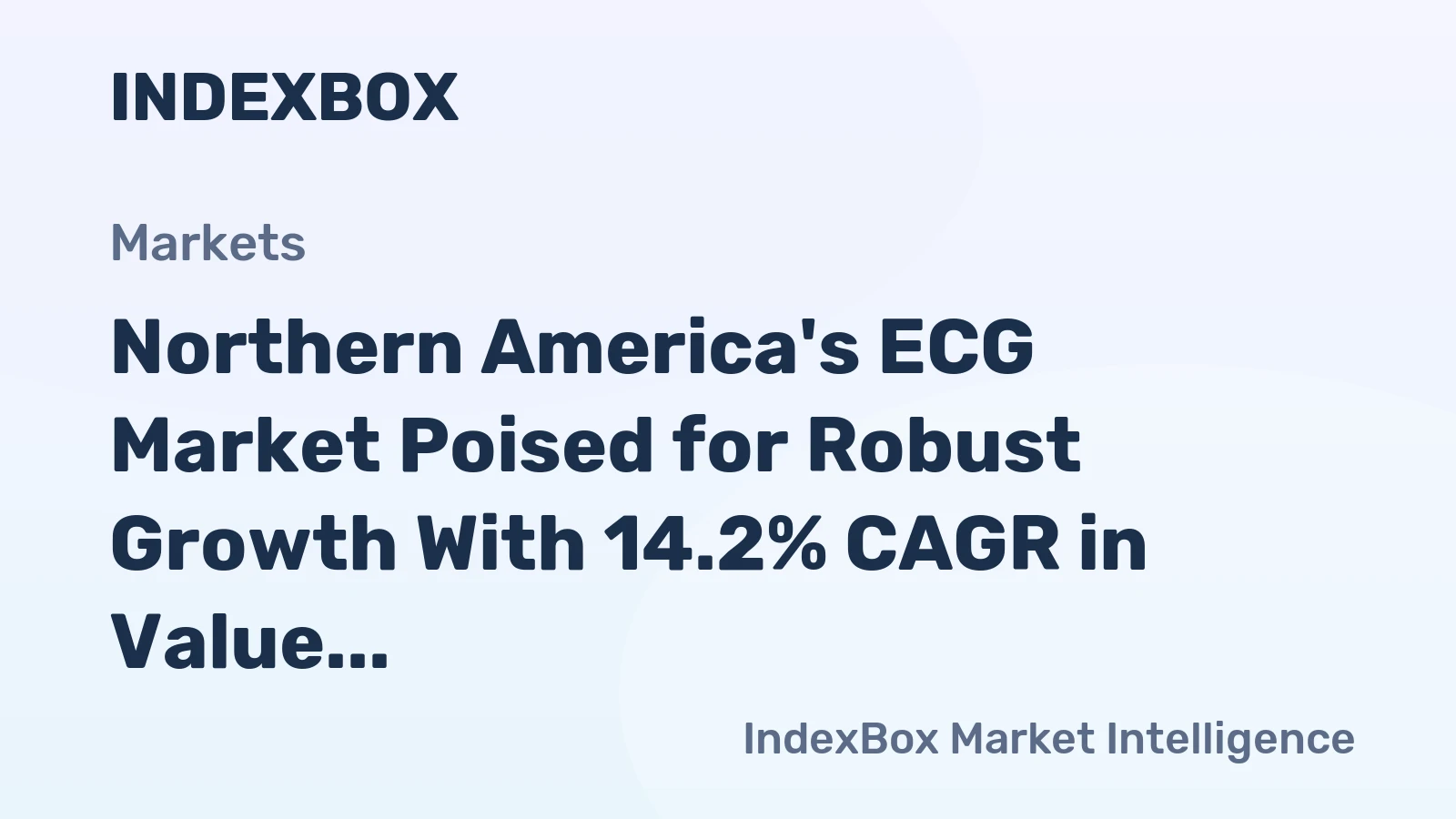 Northern America's ECG Market Poised for Robust Growth With 14.2% CAGR in Value Through 2035