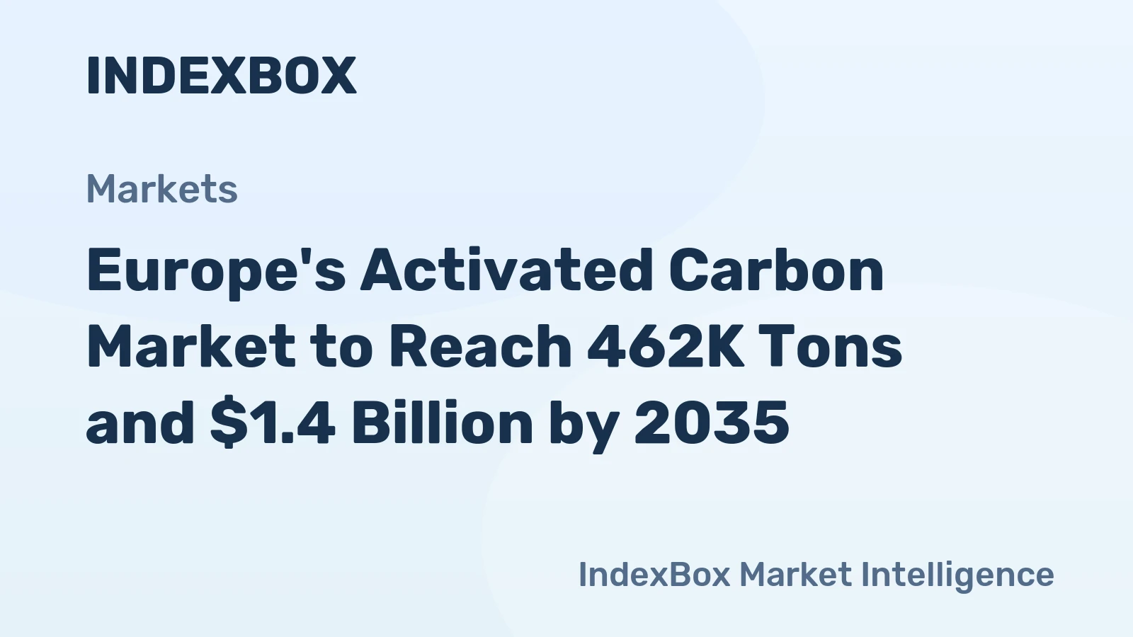 Europe's Activated Carbon Market to Reach 462K Tons and $1.4 Billion by 2035